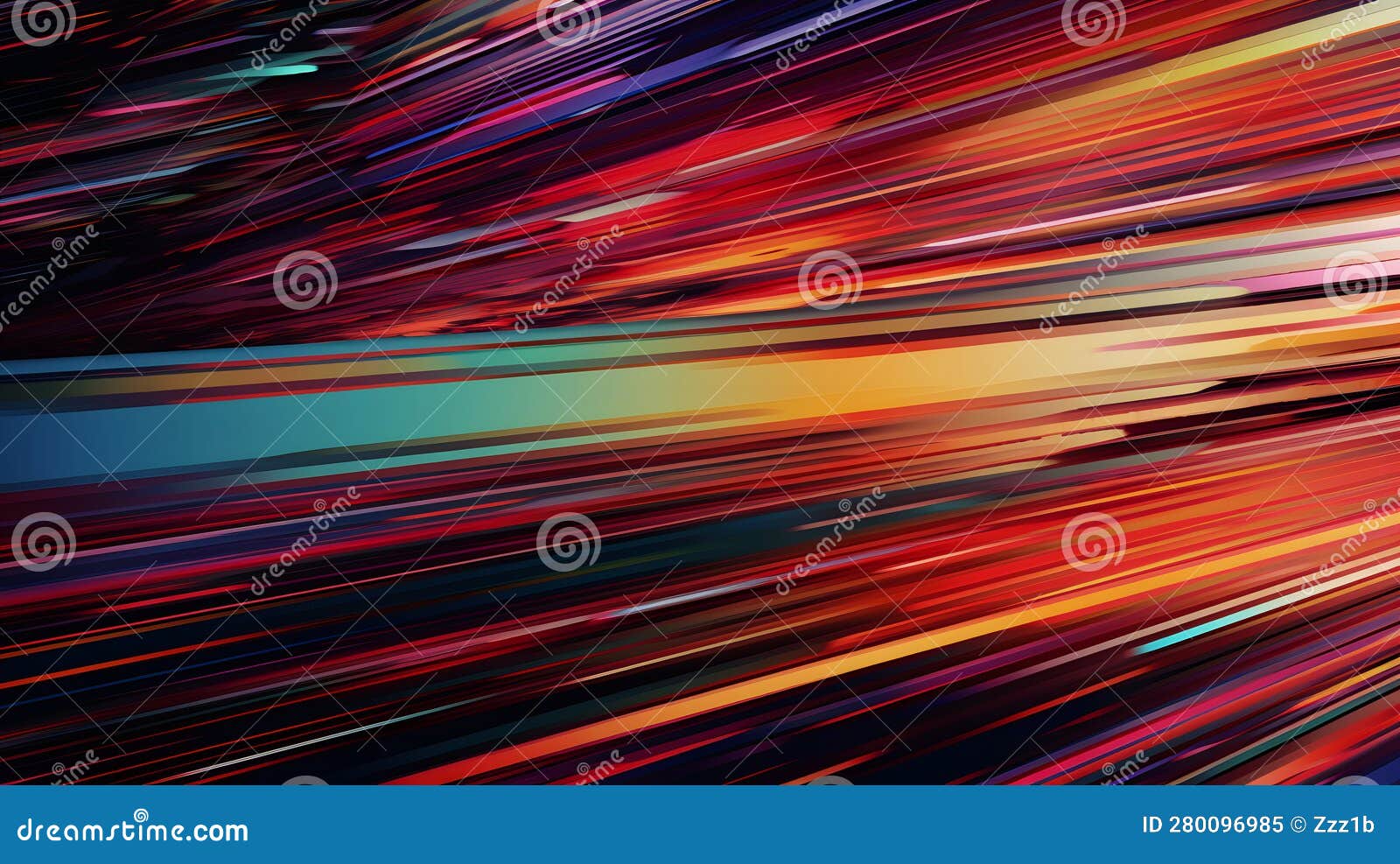 Abstract Speed Motion Blur Striped Glitchy Distorted Background and ...