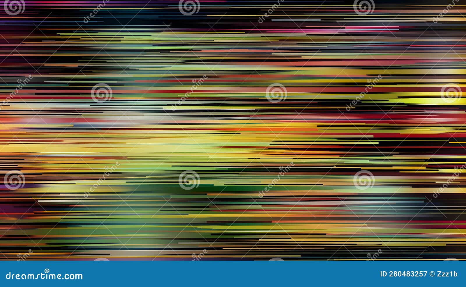Abstract Speed Motion Blur Striped Glitchy Distorted Background and ...