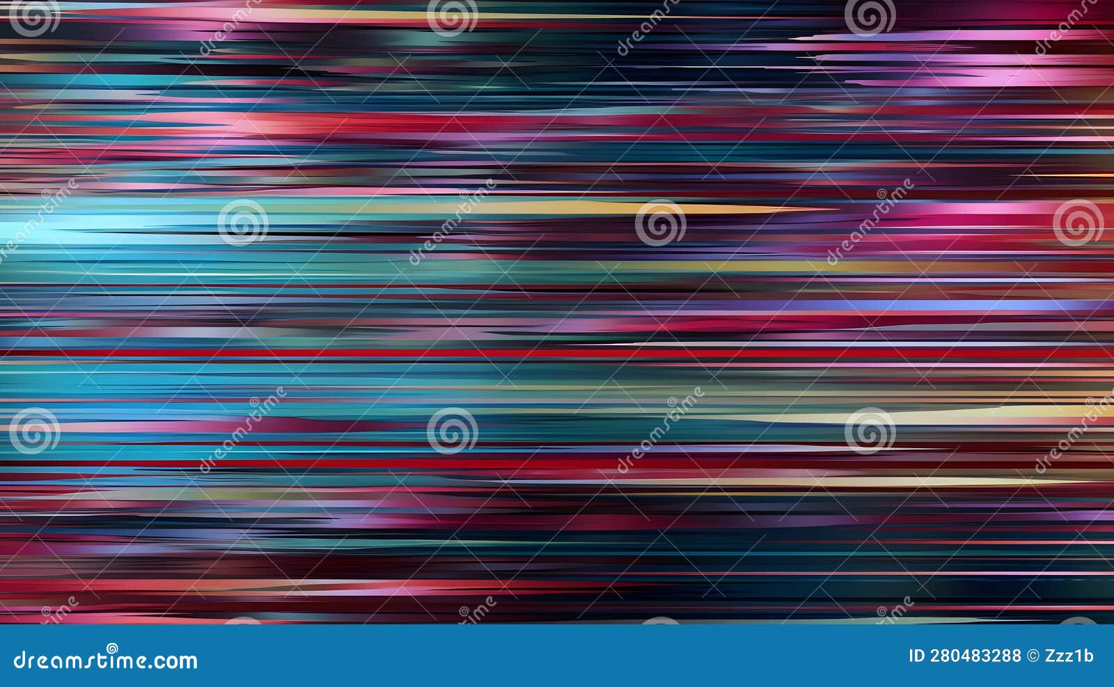 Abstract Speed Motion Blur Striped Glitchy Distorted Background and ...