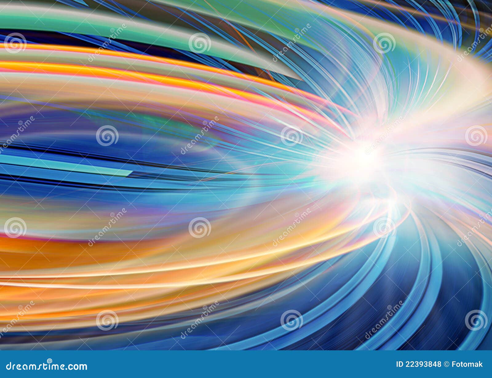 Abstract Speed Motion on a Highway Road Stock Illustration ...