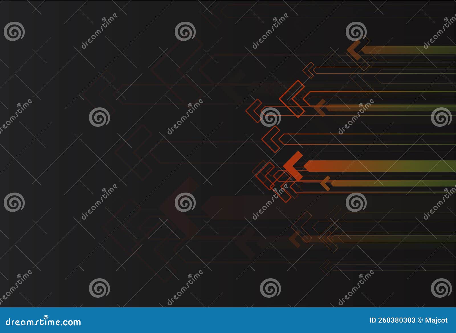 Abstract Speed Movement of Arrows Stock Vector - Illustration of modern ...