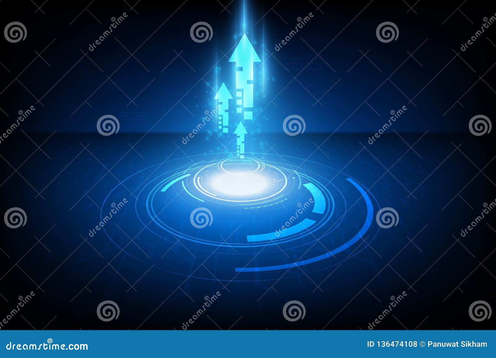 Abstract Speed Technology Concept. Vector Illustration Background Stock ...
