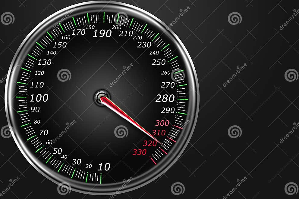 Abstract speedometer stock illustration. Illustration of measuring ...