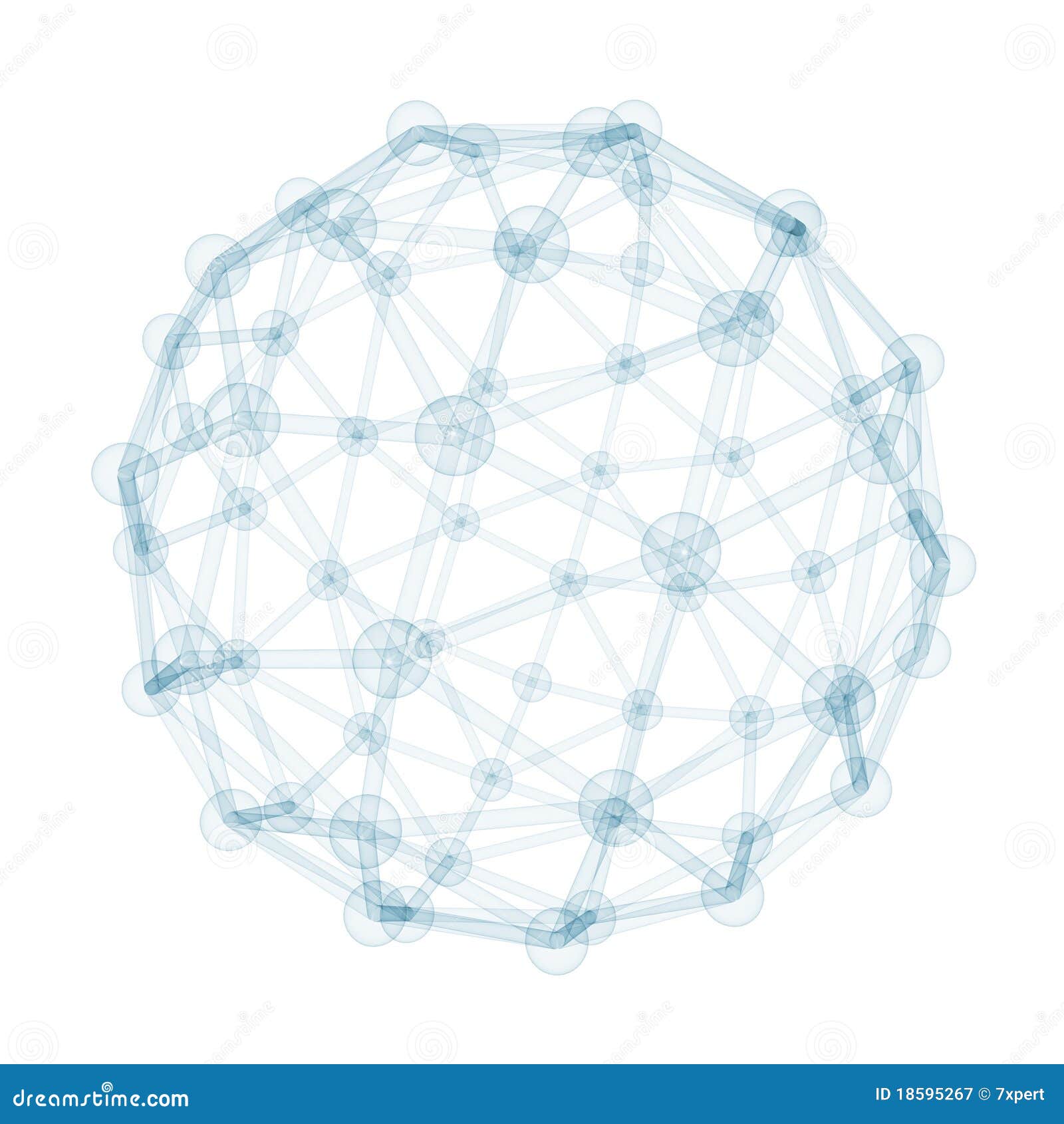 Abstract sphere stock illustration. Illustration of render - 18595267