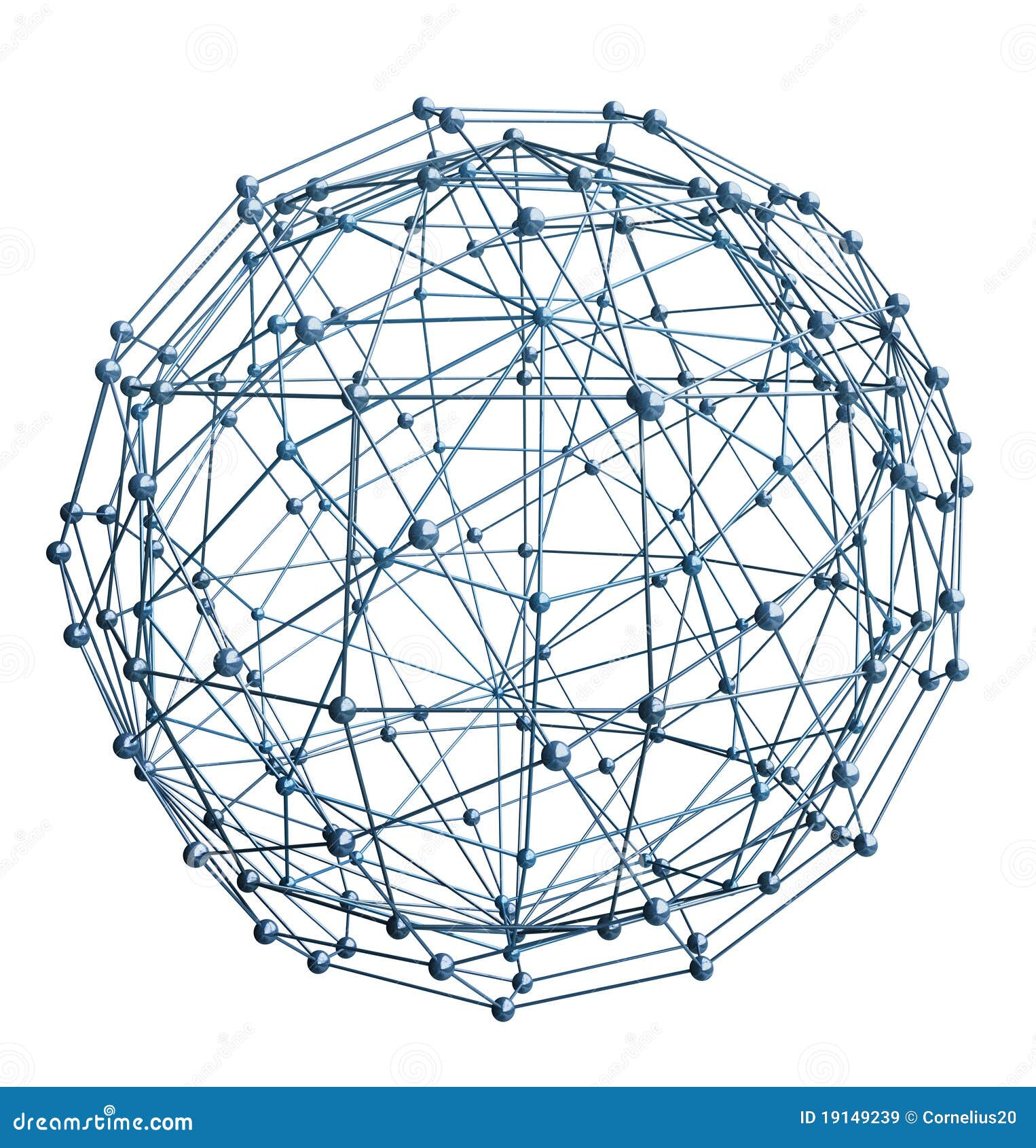 Abstract Sphere From A Blood Clot Cells Background. Scientific And ...