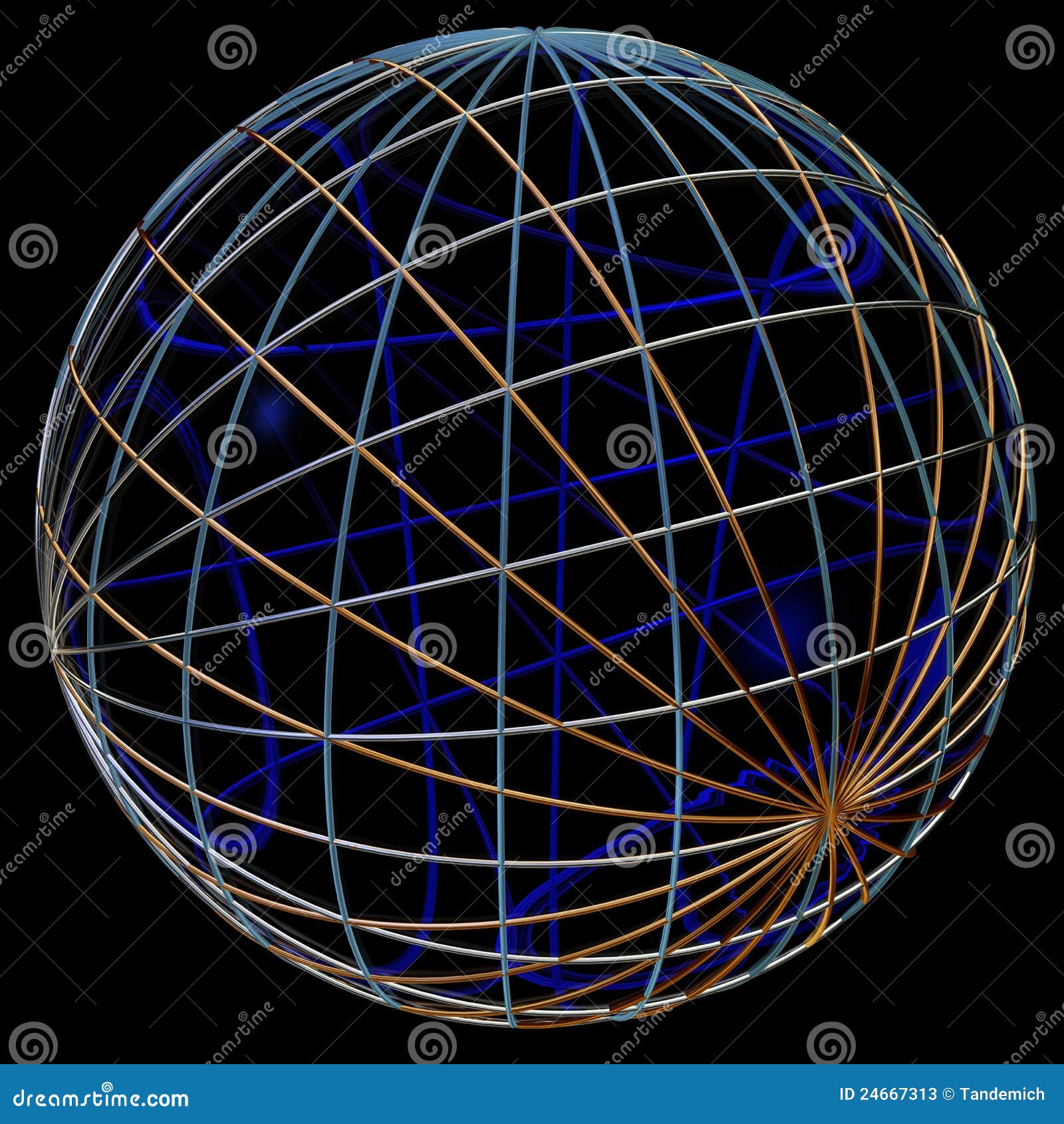 Abstract sphere stock illustration. Illustration of platinum - 24667313