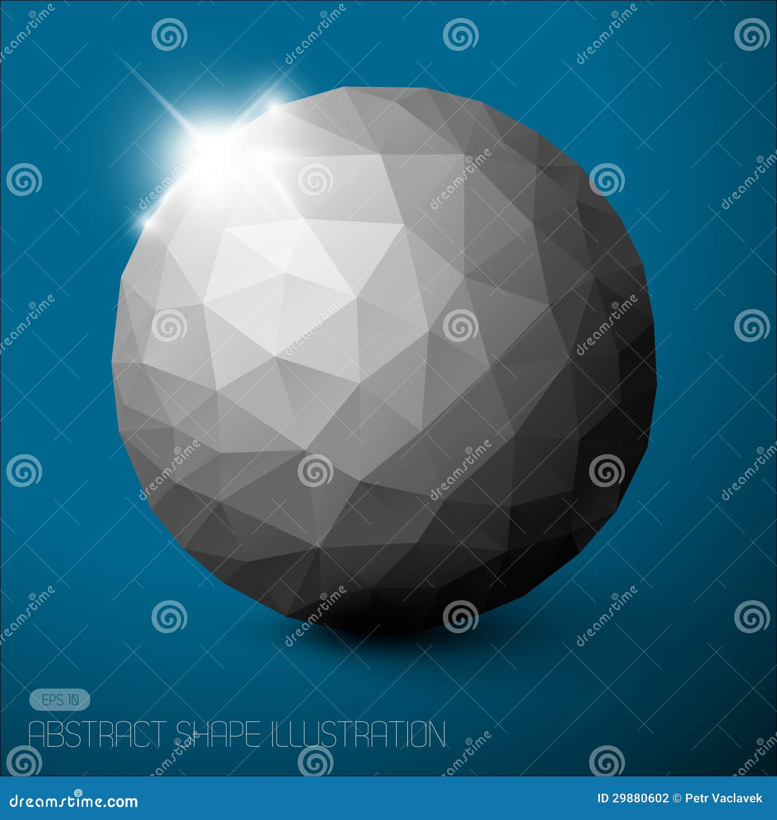 Abstract sphere background stock vector. Illustration of light - 29880602