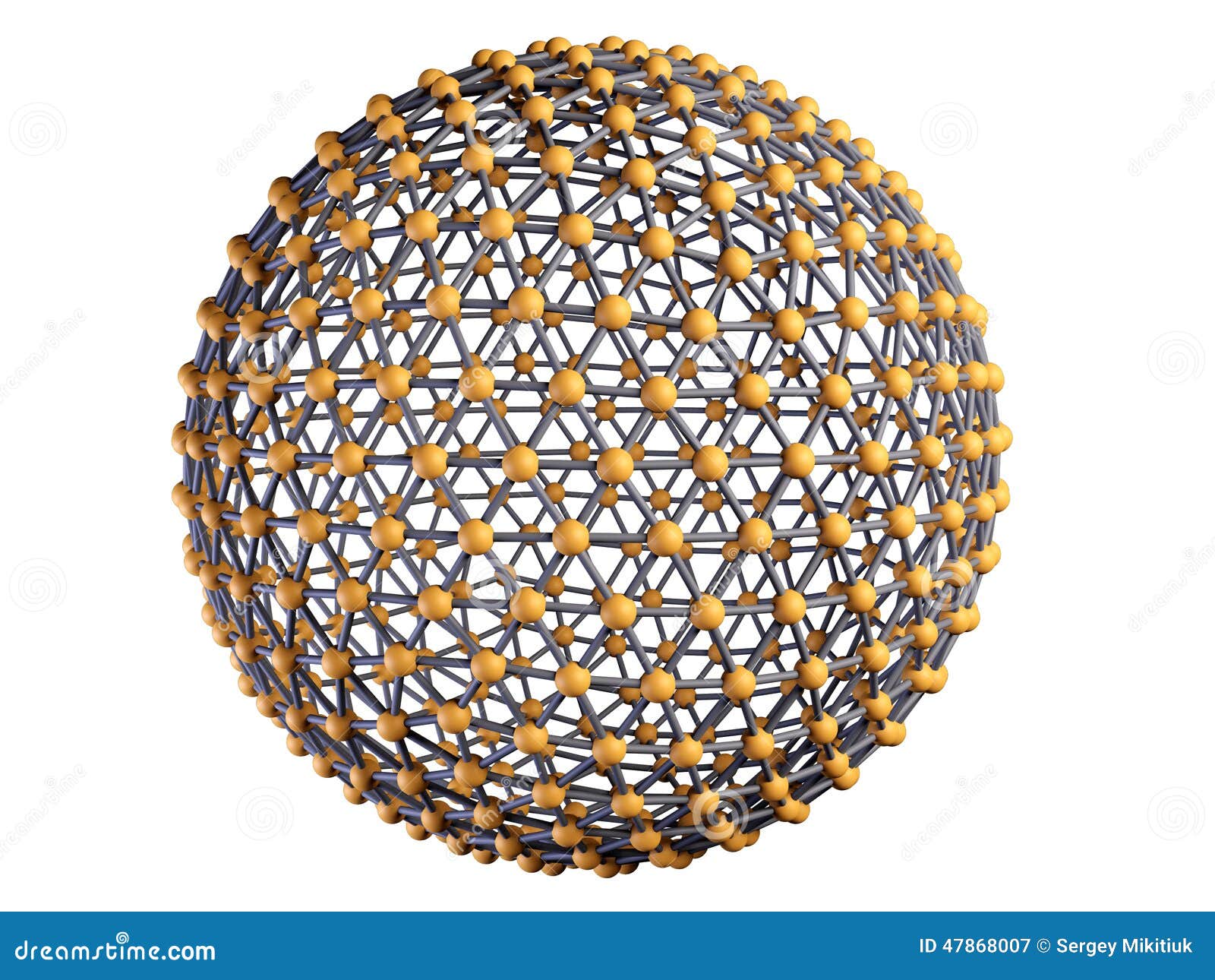 Abstract Sphere Communication Concept Stock Image - Image of digital ...