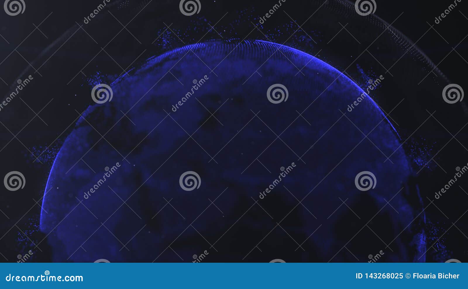 Abstract Sphere. Connected Navy Blue Dots with Lines. Globalization ...