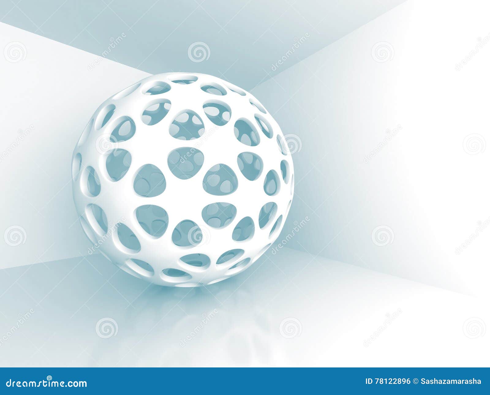 Abstract Sphere Design Architecture Background Stock Illustration ...