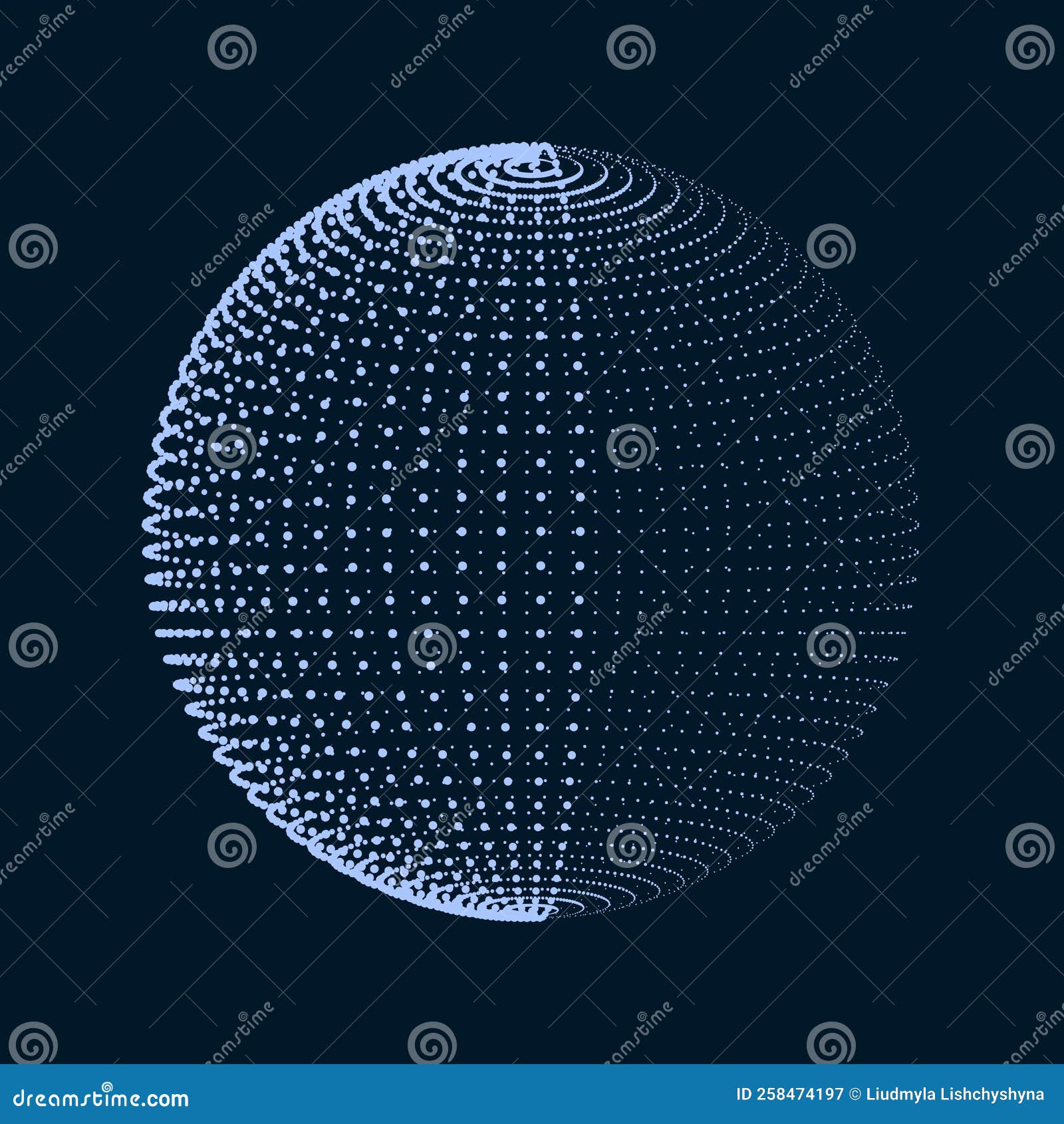 Abstract Sphere from Dots. Technological Background. Analysis of ...