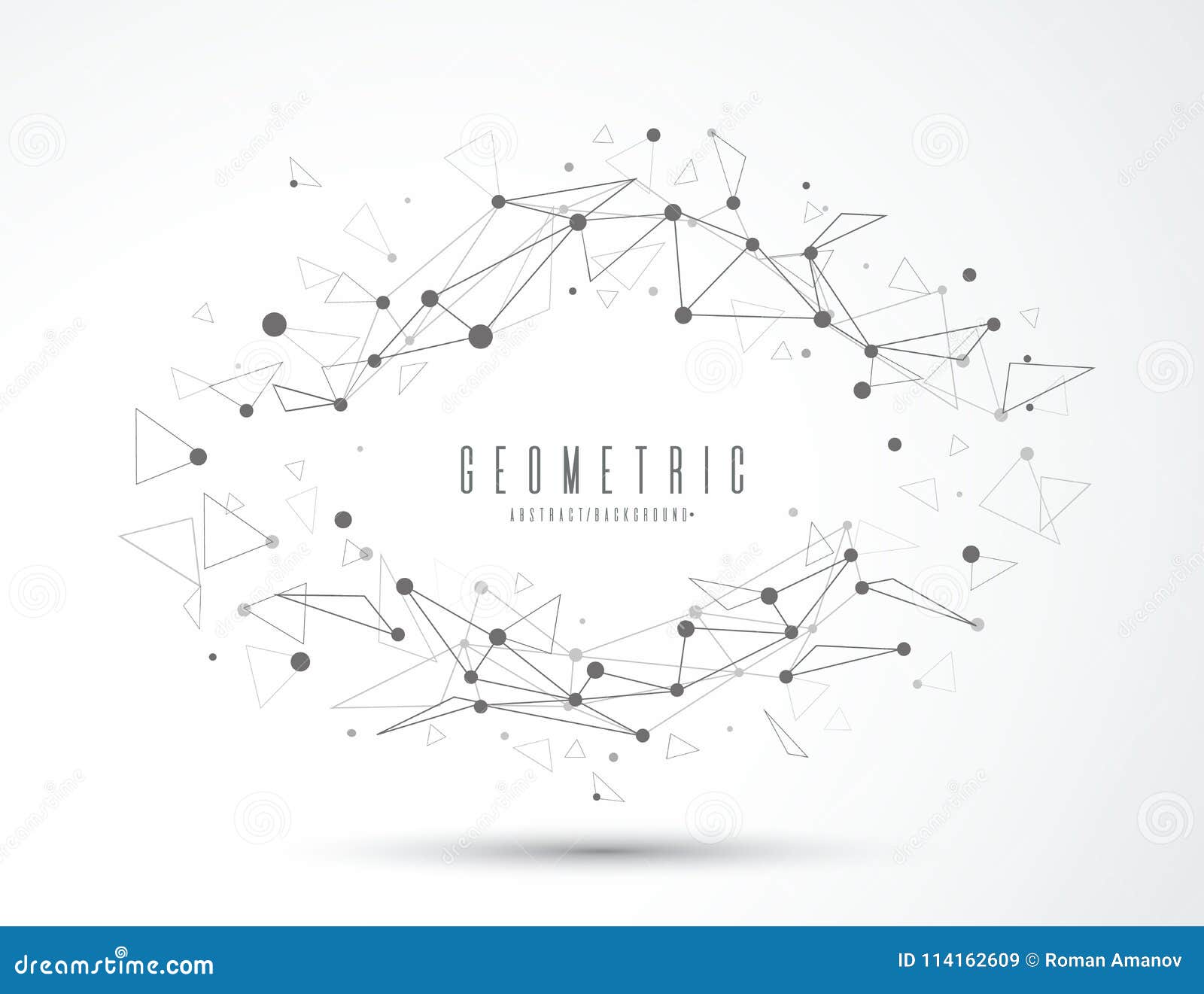 Abstract Sphere Isolated. Vector Connection Concept. Wireframe Mesh ...