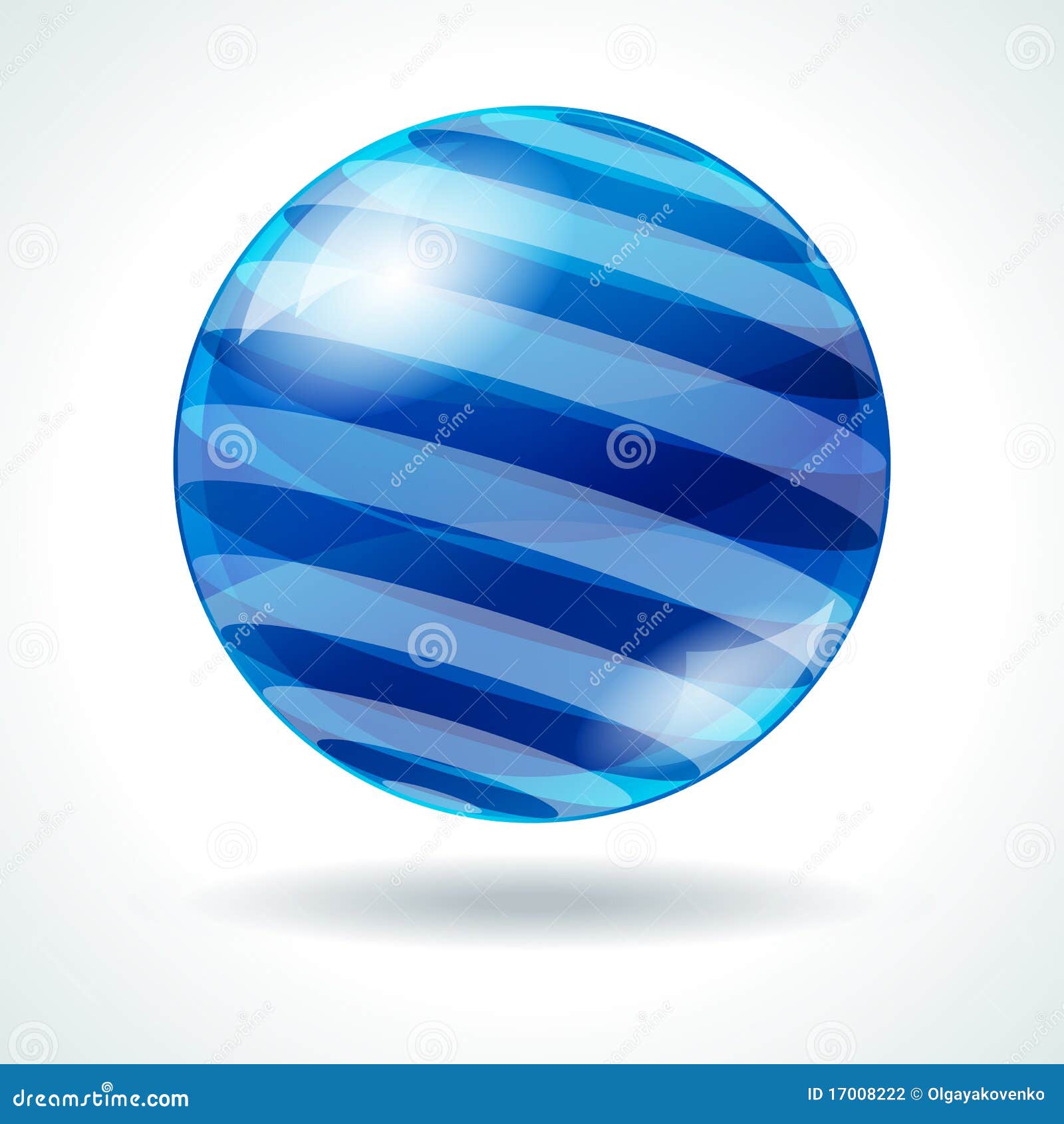 Abstract Sphere with Stripes Stock Vector - Illustration of element ...