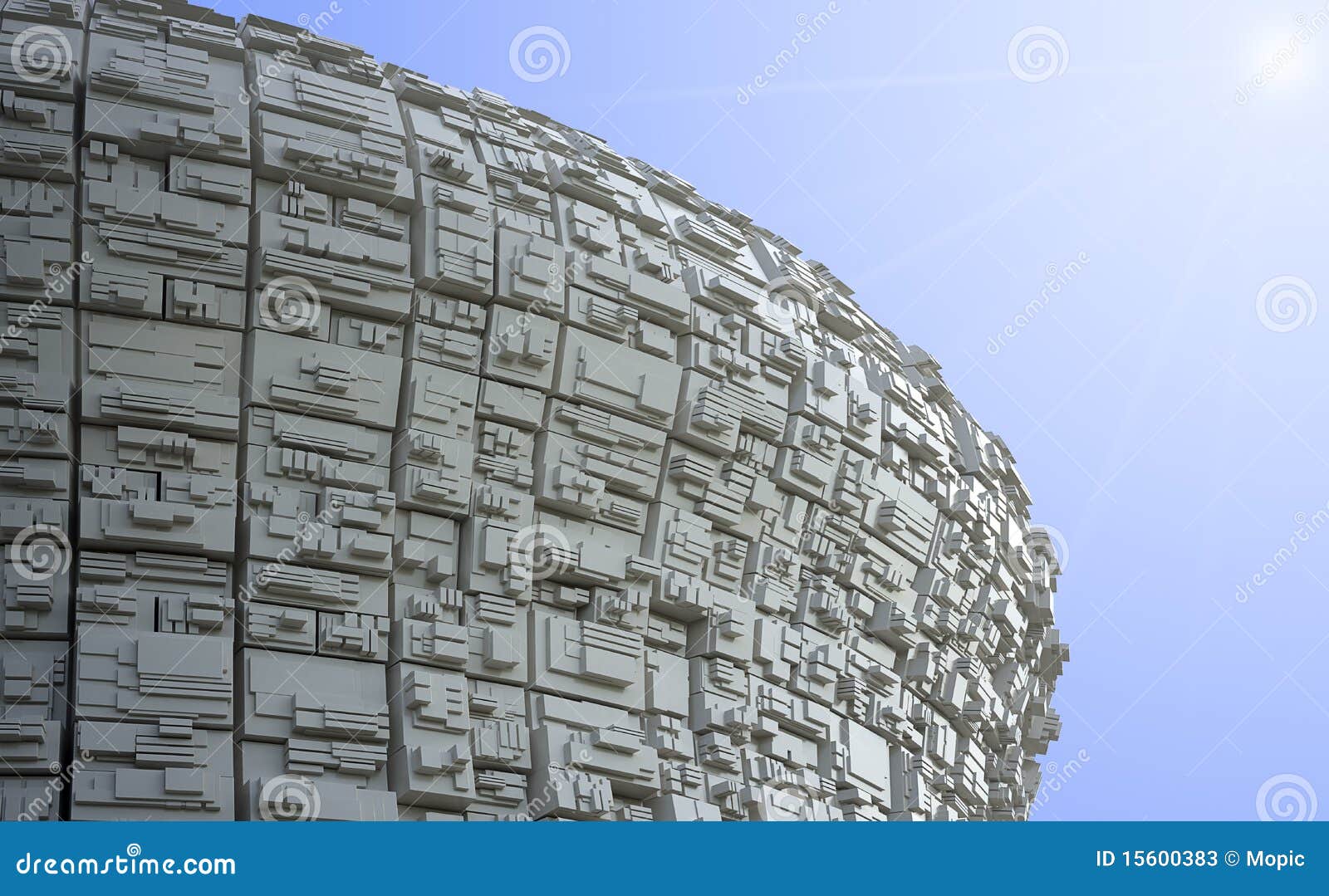 Abstract sphere structures stock illustration. Illustration of pattern ...