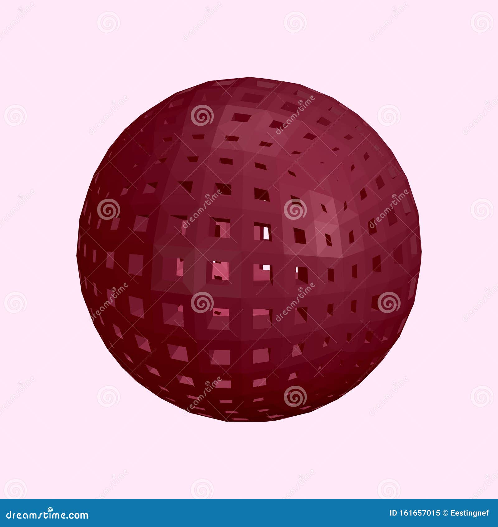 Abstract Sphere Wireframe. Vector Illustration Stock Vector ...
