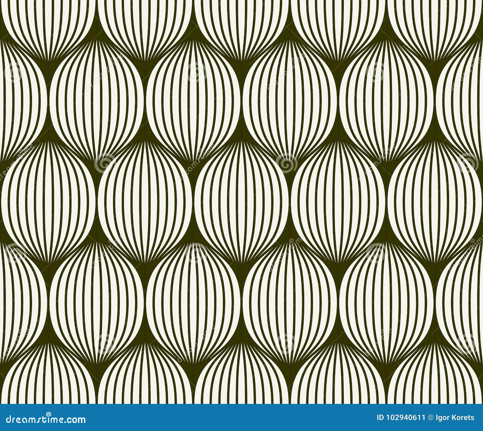 Abstract Spheres Seamless 3d Like Texture. Overlapping Circles , Ball ...