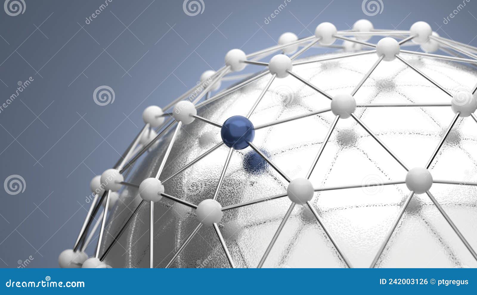Connected Spheres And Background Stock Photography | CartoonDealer.com ...