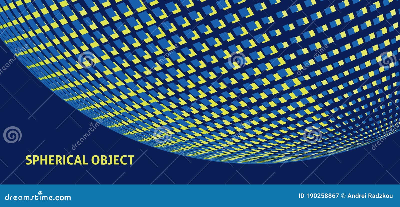 Spherical Object Covered With Blue Drapery Royalty-Free Stock Image ...