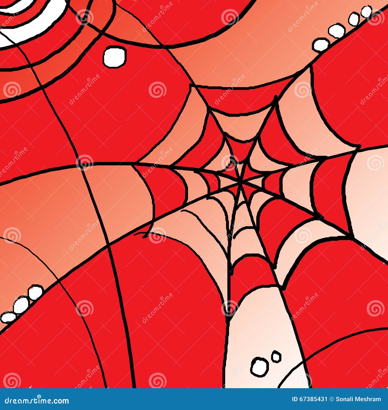 Abstract of spider web stock illustration. Illustration of lines - 67385431