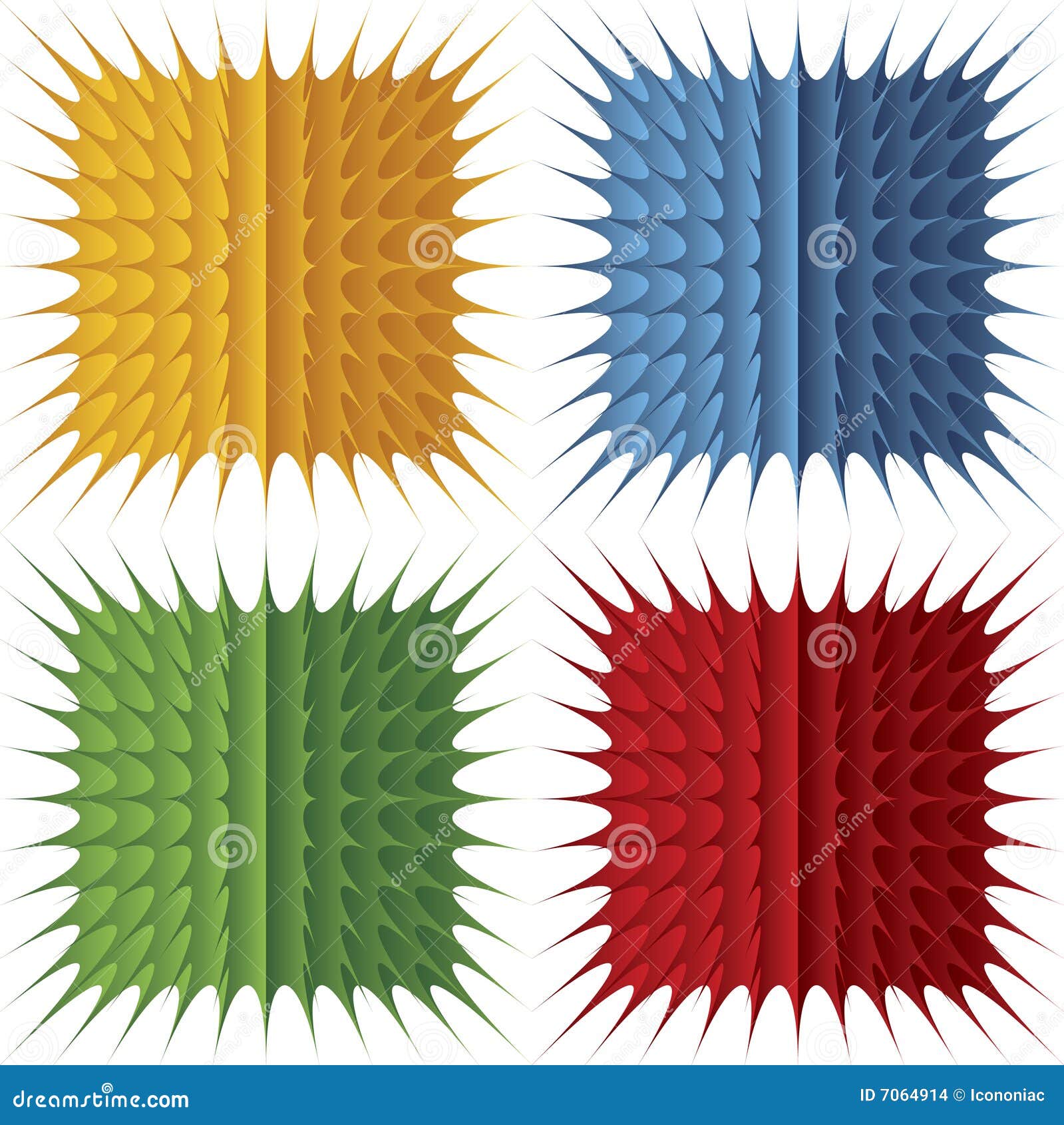 Abstract spikes stock illustration. Illustration of shape - 7064914