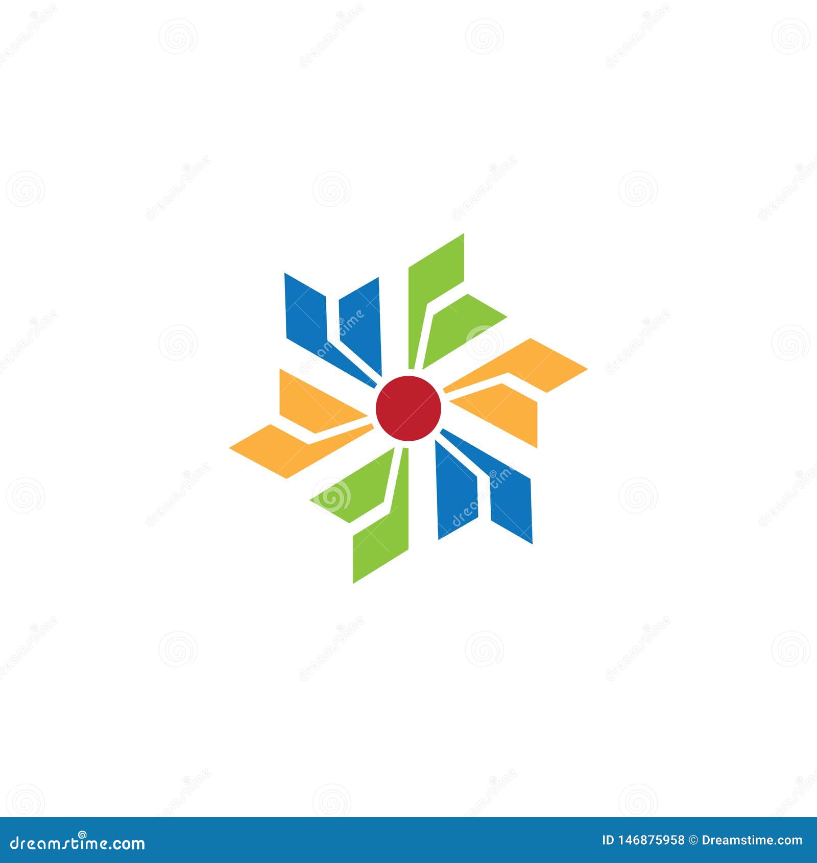 Abstract Spin Business Logo Vector Stock Vector - Illustration of ...