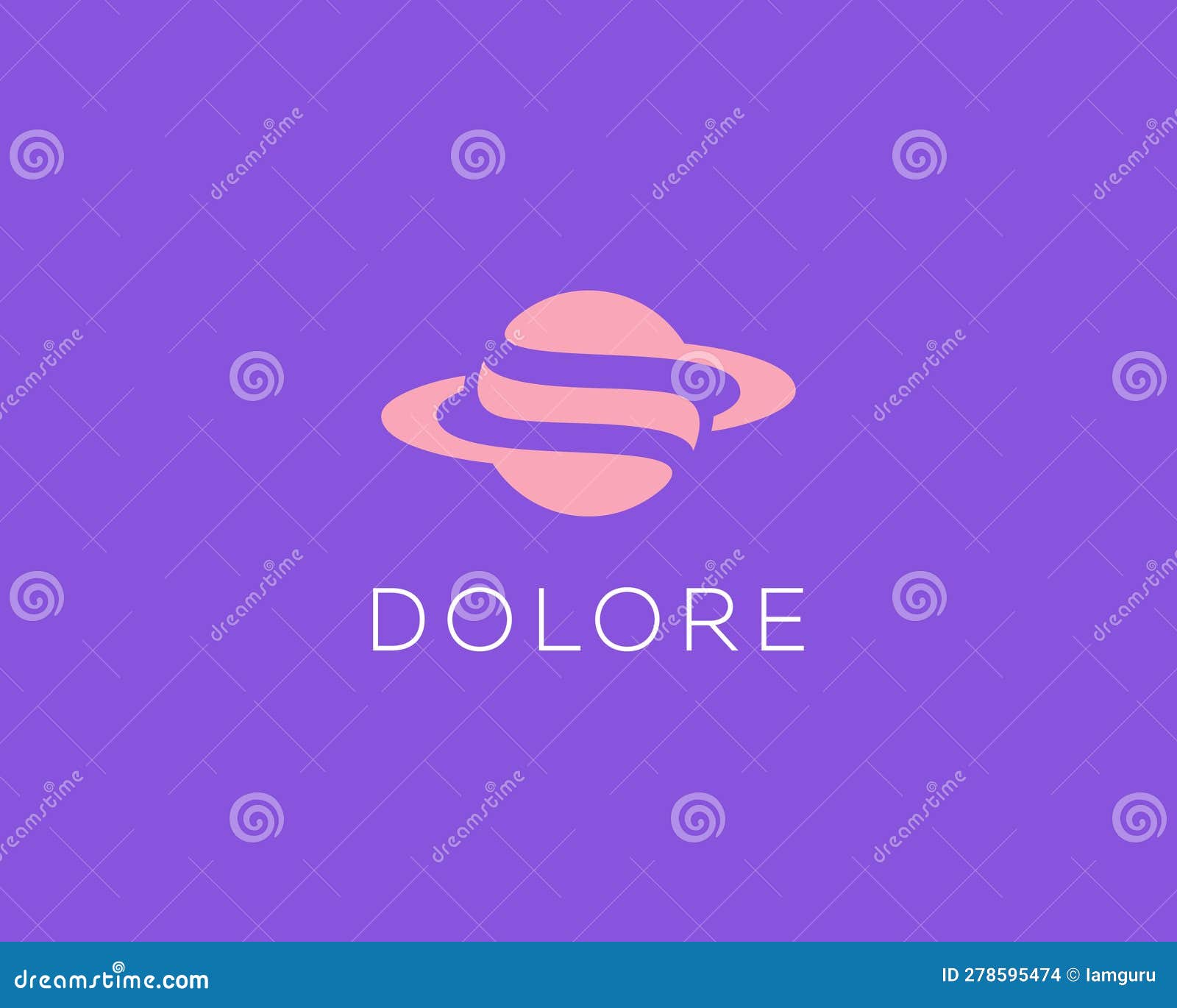 Abstract Spin Planet Logo Design Template. Minimalistic Flat Internet ...
