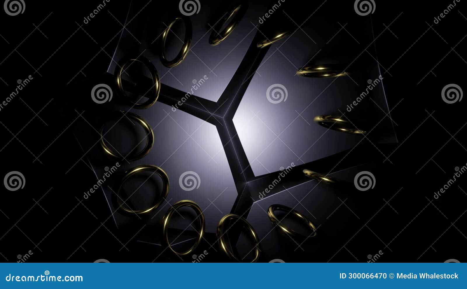 Abstract Spinning Small Rings on the Geometric Background of a Complex ...