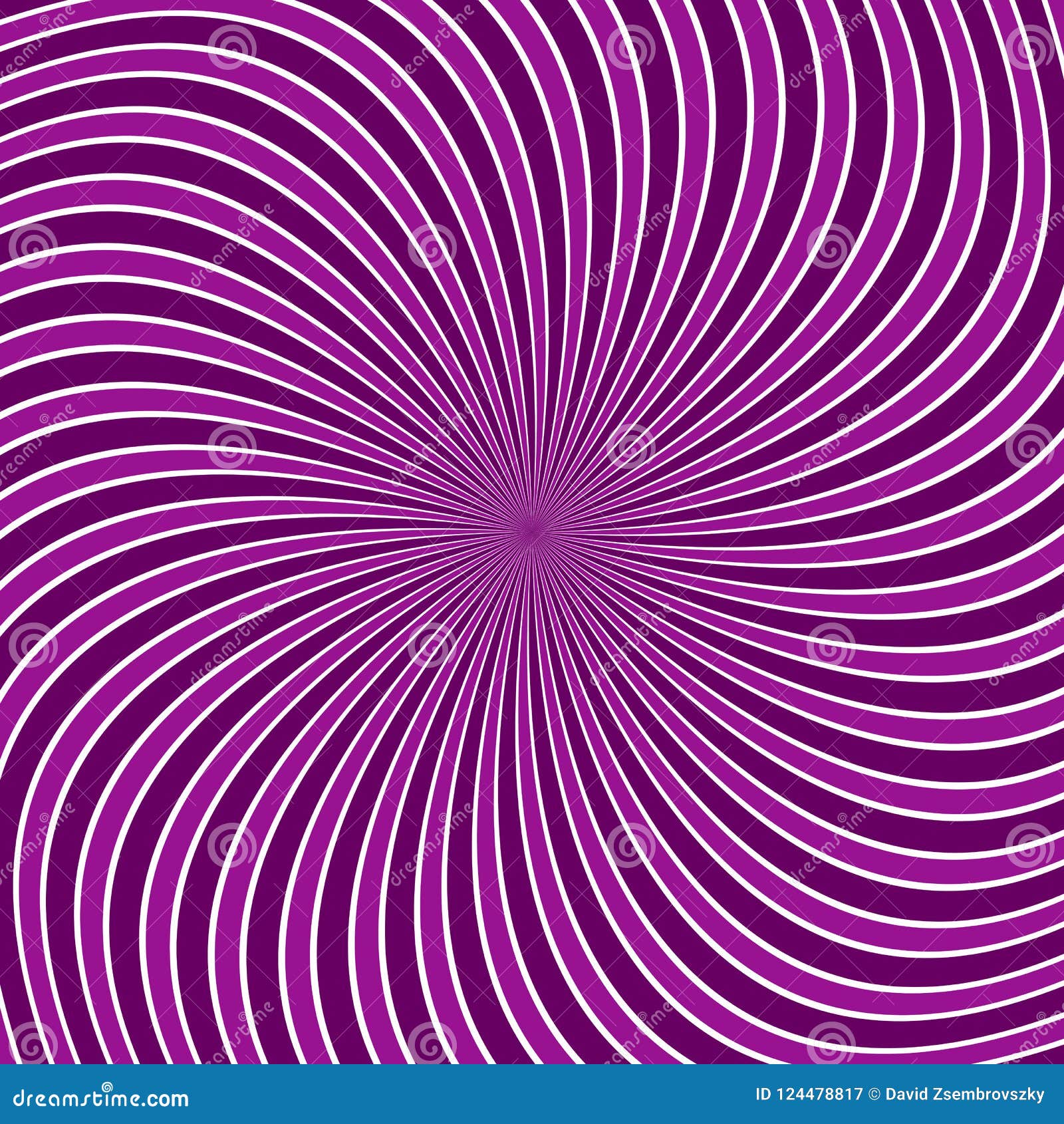 Abstract Spiral Background - Vector Graphic from Spun Rays Stock Vector ...