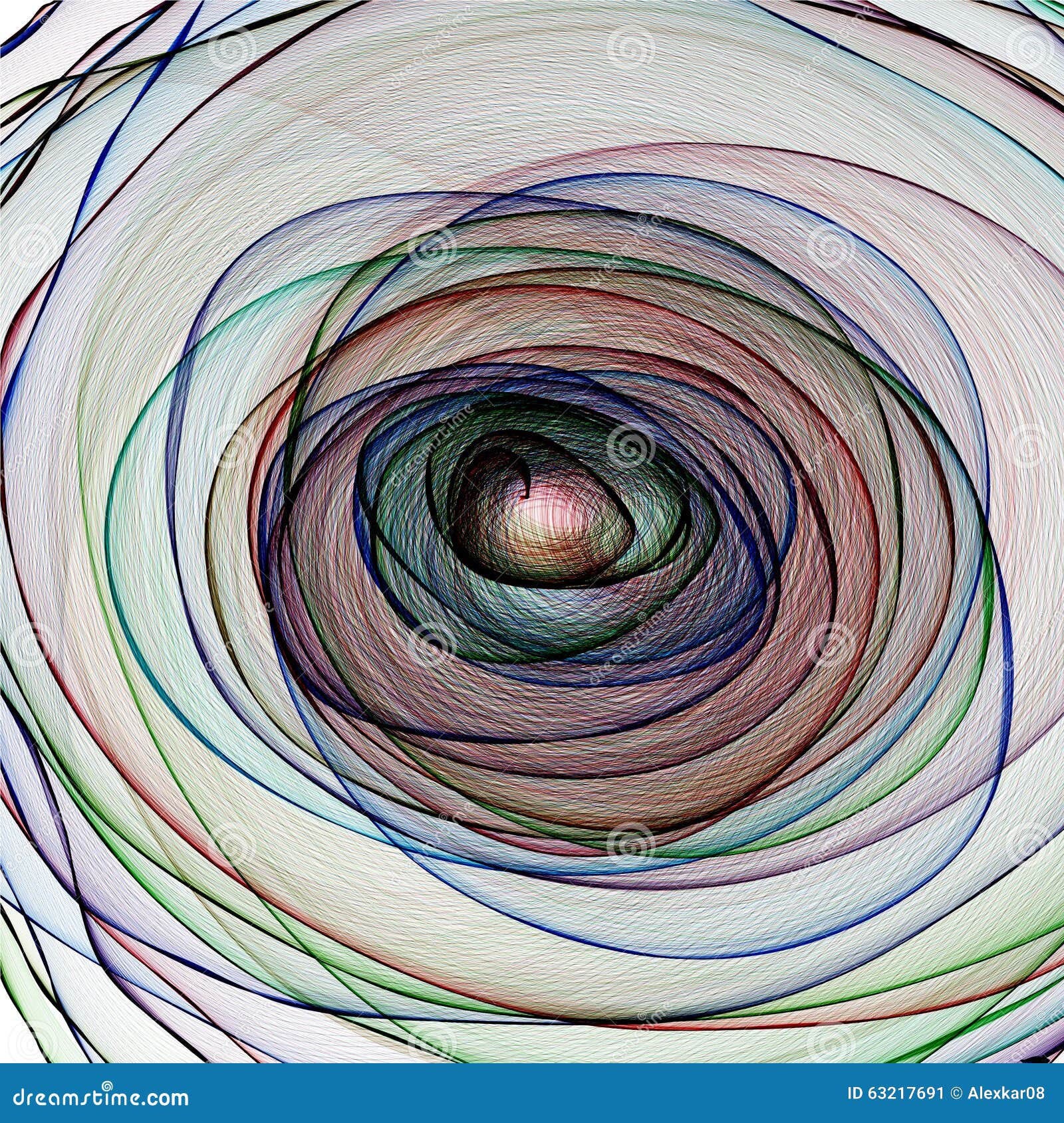 Abstract spiral stock illustration. Illustration of retro - 63217691