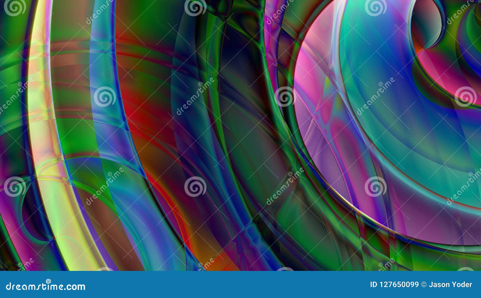 Abstract Spiral Prism Background Stock Illustration - Illustration of ...