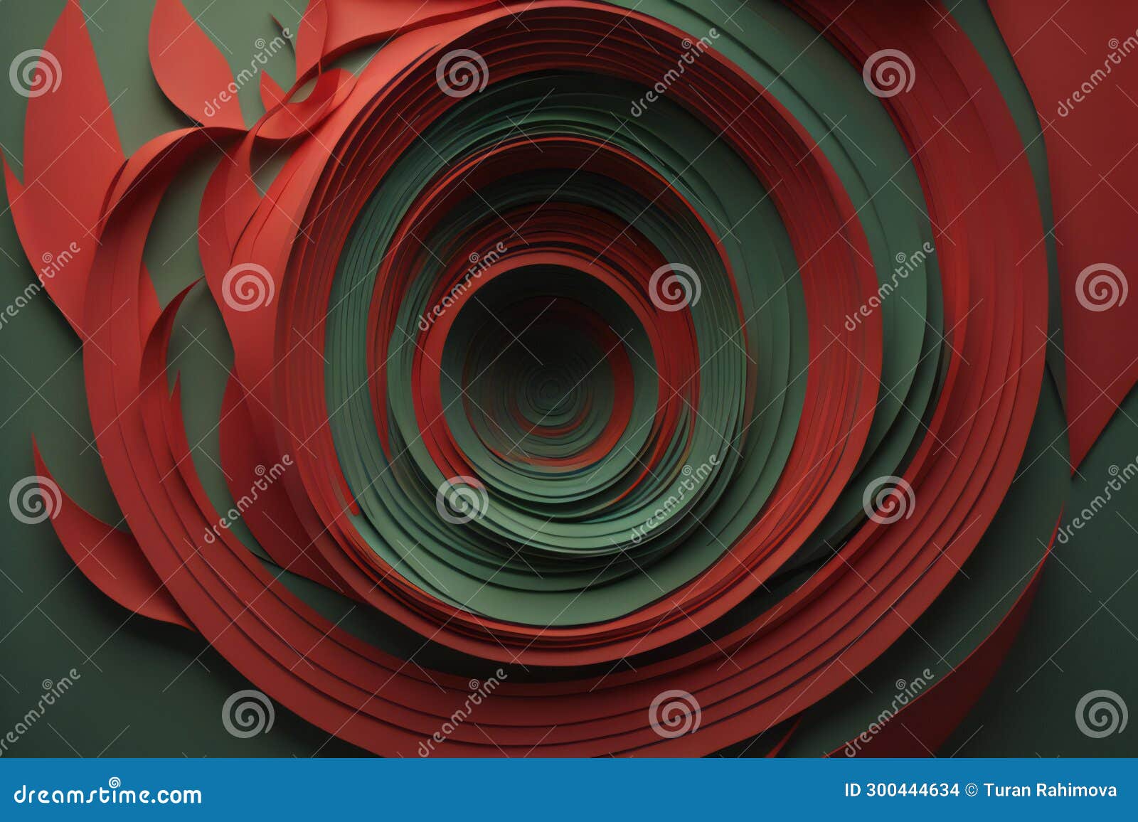 Abstract Spiral Shape. Creative Background Design for Poster or Cover ...
