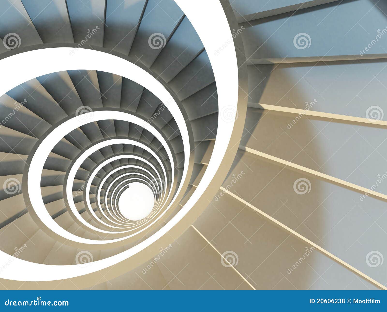 Abstract spiral staircase stock photo. Image of abstract - 20606238