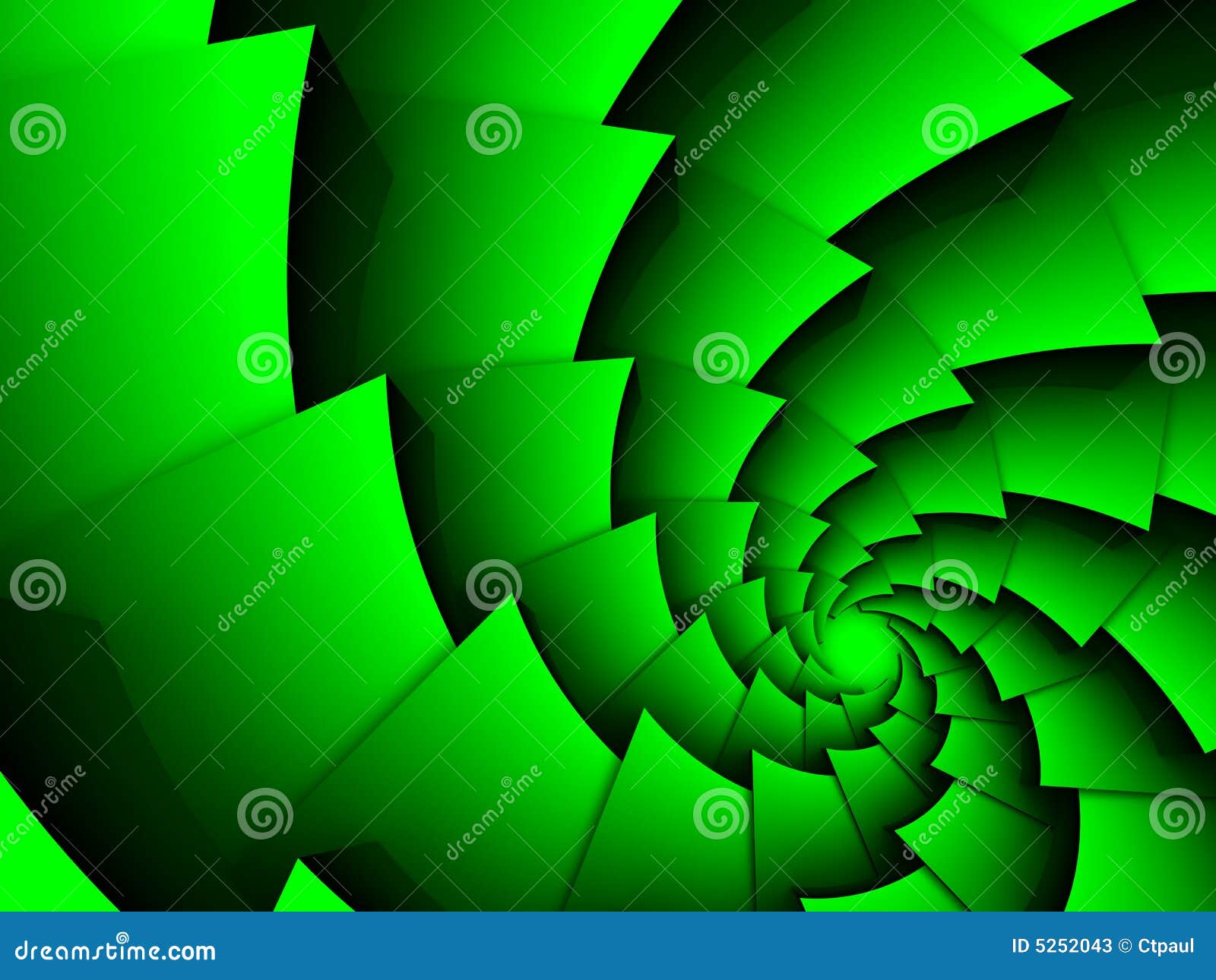 Abstract Spiraling Background Stock Illustration - Illustration of ...