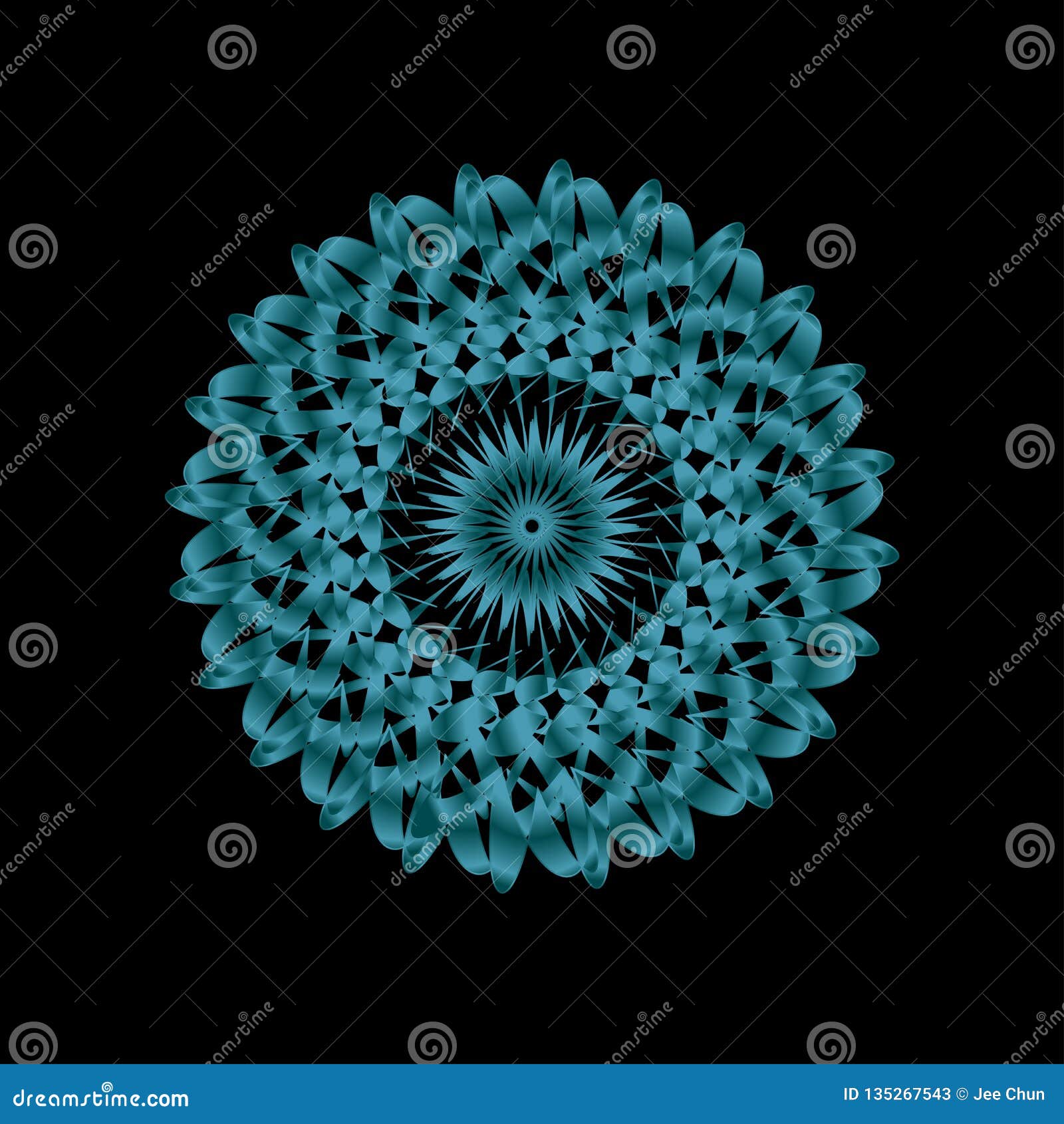 Abstract Spirograph Art , Parabolic Curve of Line in Circle Form ...