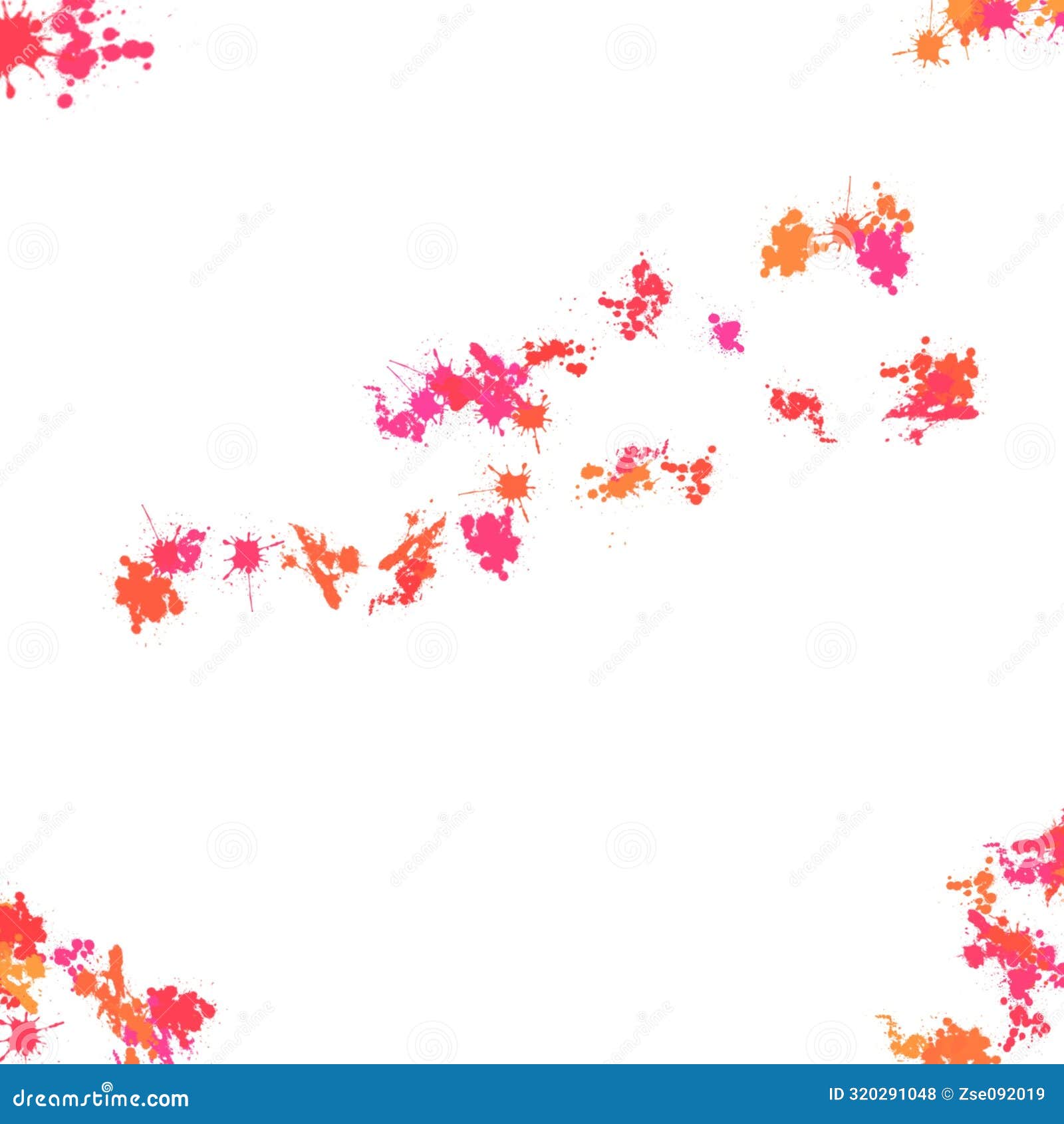 Abstract Splash of Colors. Spray Stock Illustration - Illustration of ...