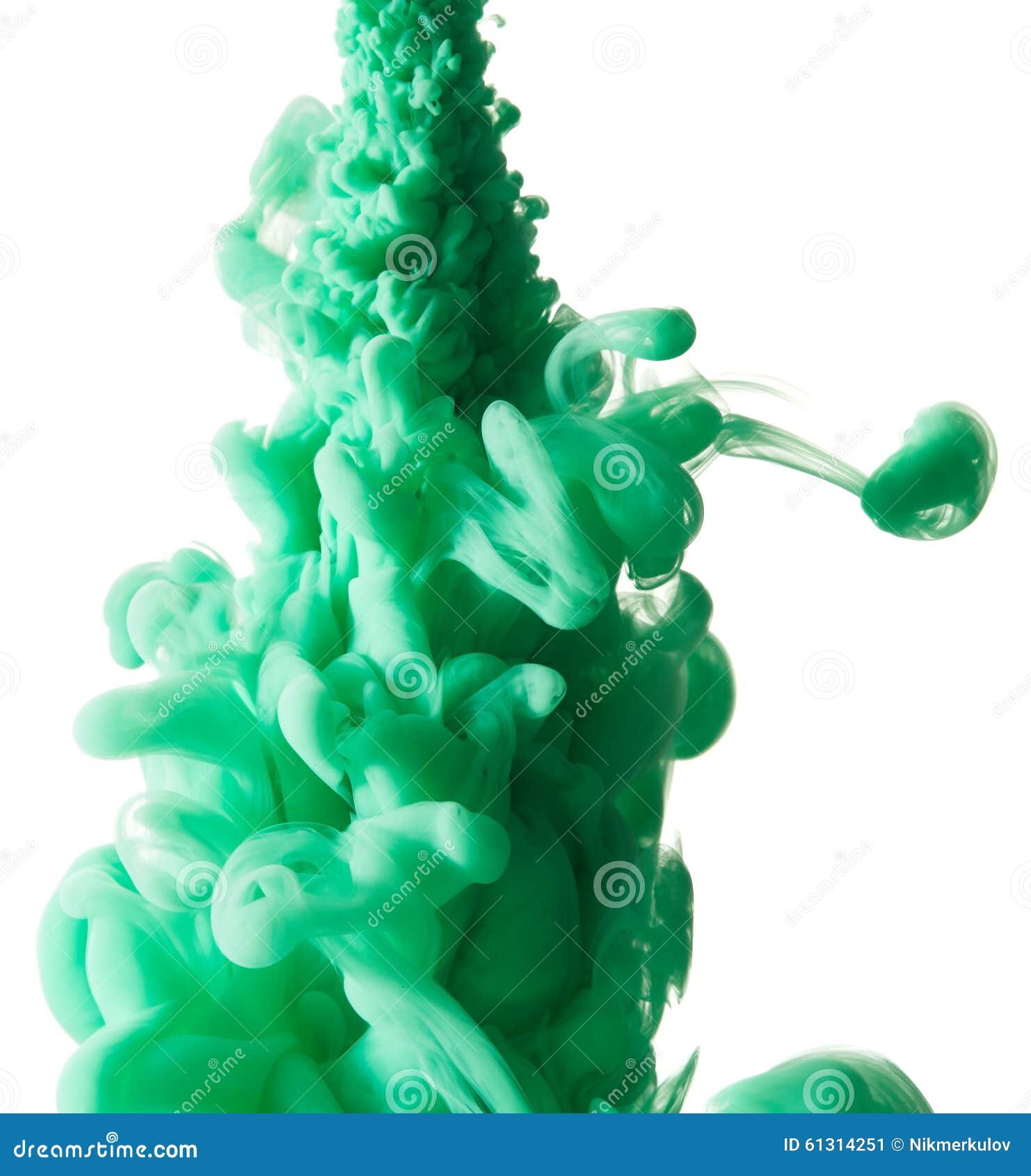Abstract Splash of Green Paint Stock Image - Image of texture, movement ...