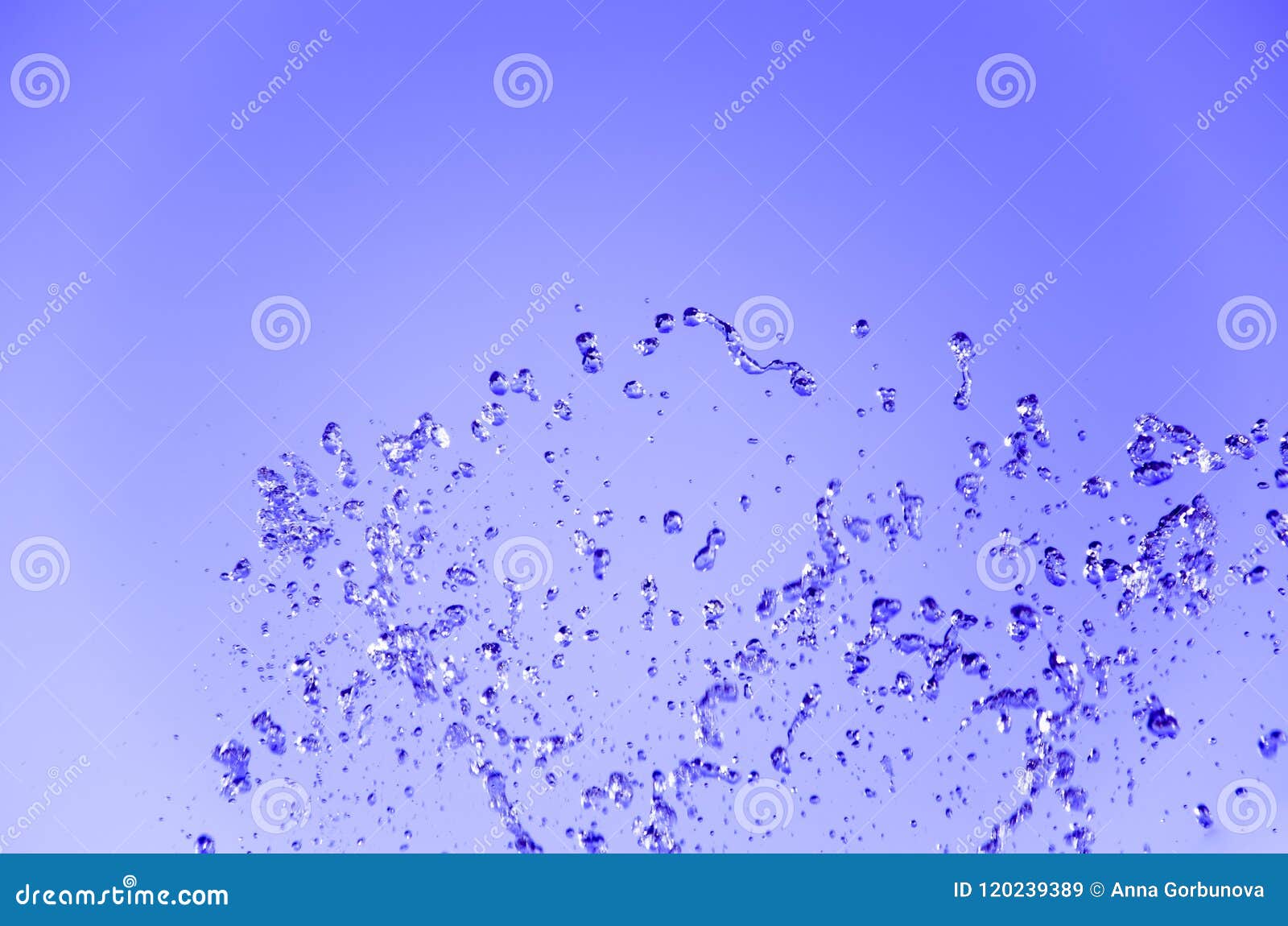 Abstract Splash of Liquid on Lilac Background Stock Image - Image of ...