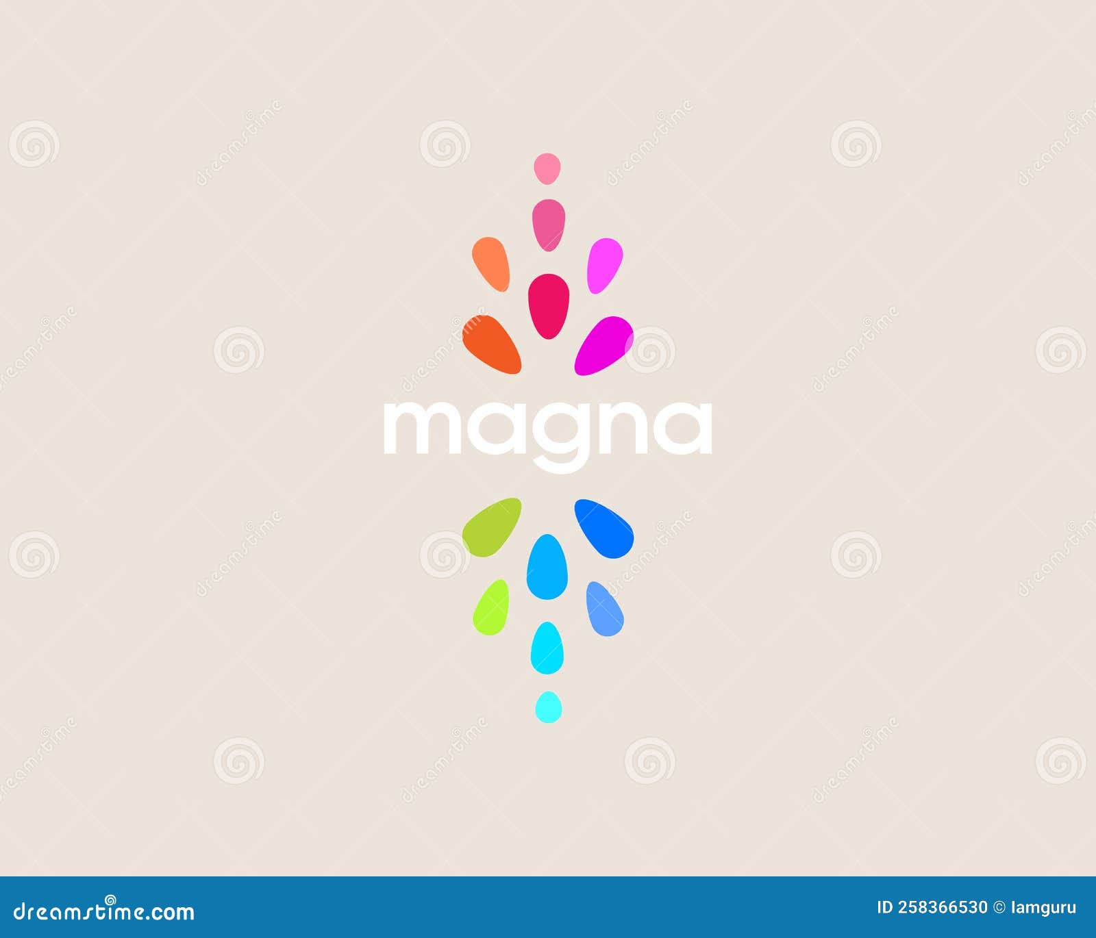 Abstract Splash Logo. Colorful Explosion Logotype. Universal Concept ...