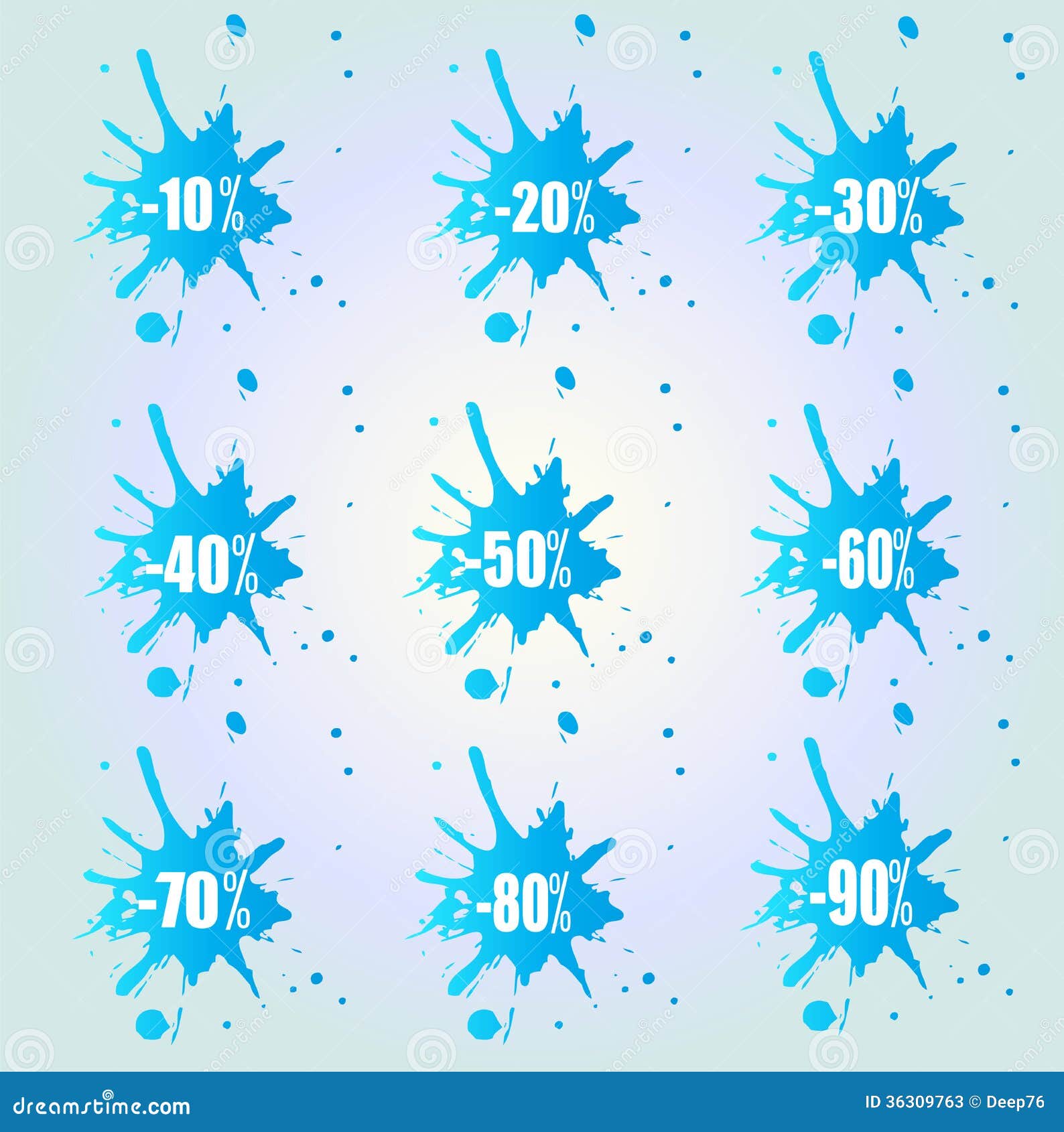 Abstract Splash Sale Background Stock Vector - Illustration of ...