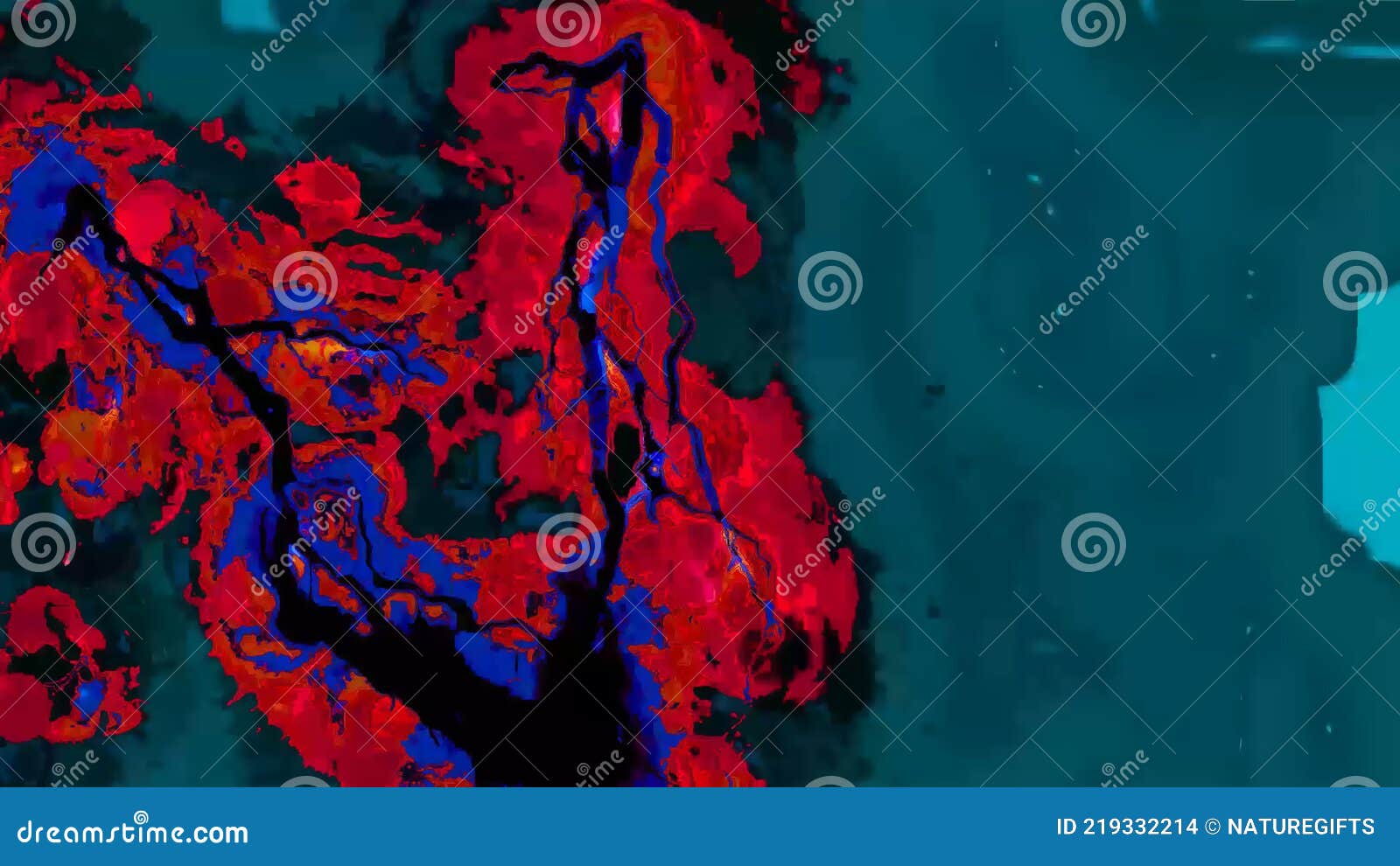 Abstract Split Cracked Surface Digital Rendering Stock Photo - Image of ...