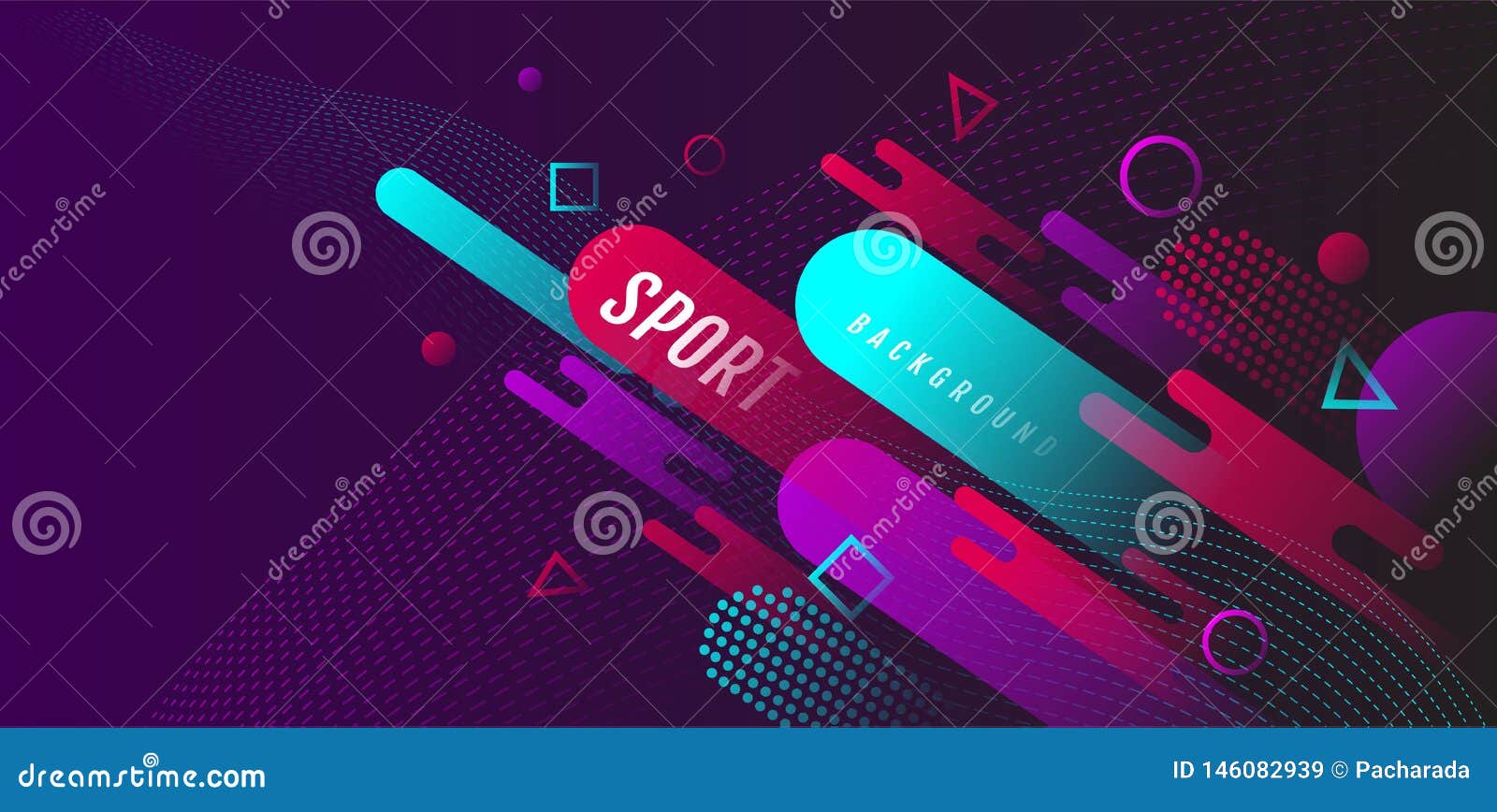 Abstract Sport Background, Active Motion, Dynamic, Vector Illustration ...