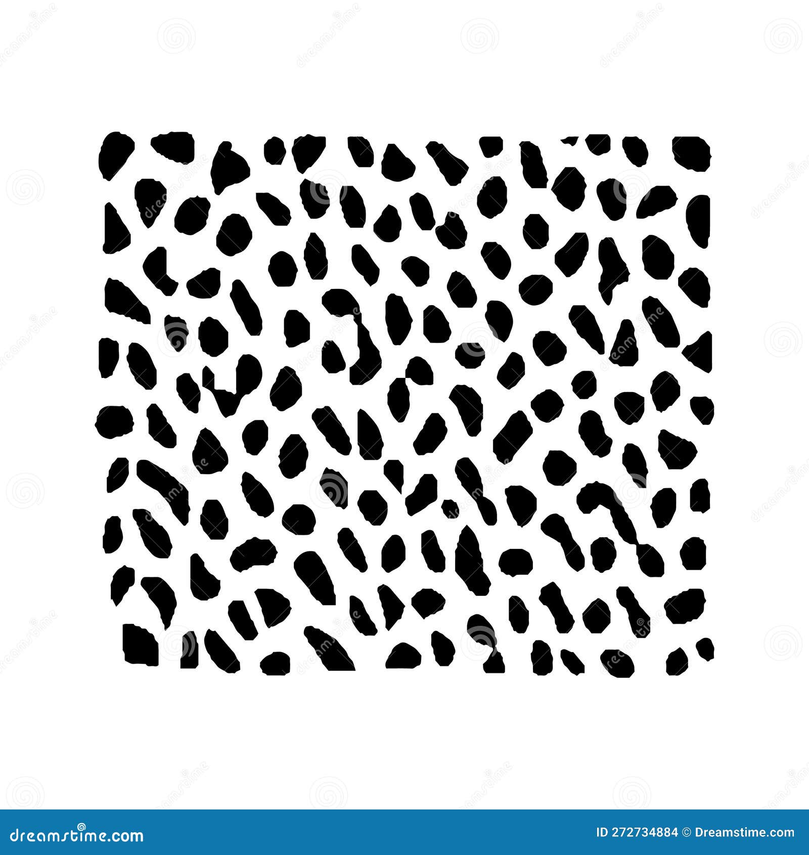 Abstract Spots Square Form. Element for Social Media, Posters, Covers ...