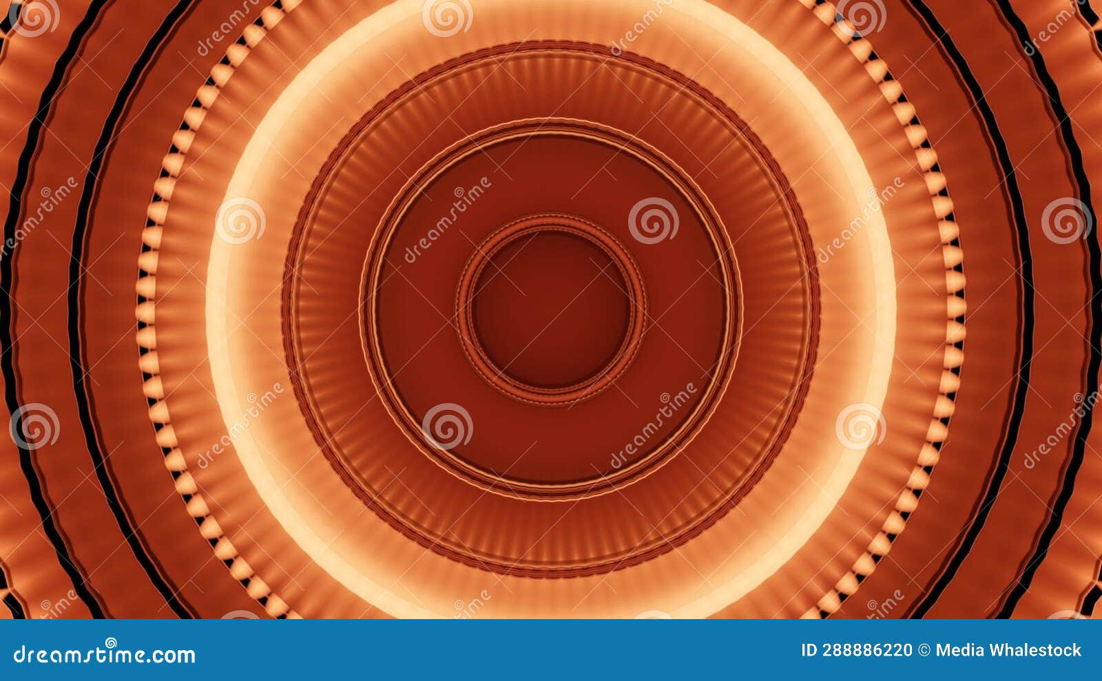 Abstract Spreading Signal, Blinking Rings. Design Stock Footage - Video ...