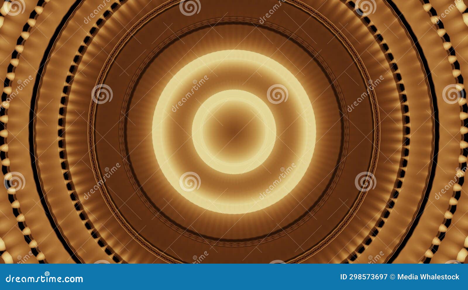 Abstract Spreading Signal, Blinking Rings. Design Stock Image - Image ...