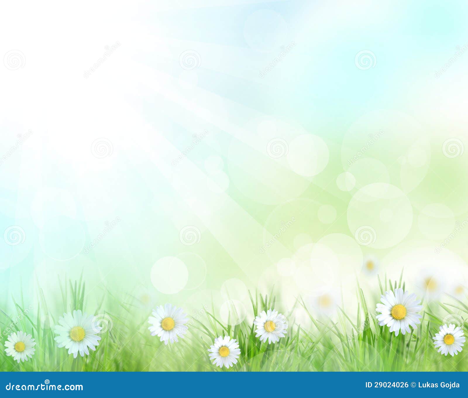 Abstract spring background stock illustration. Illustration of fields ...