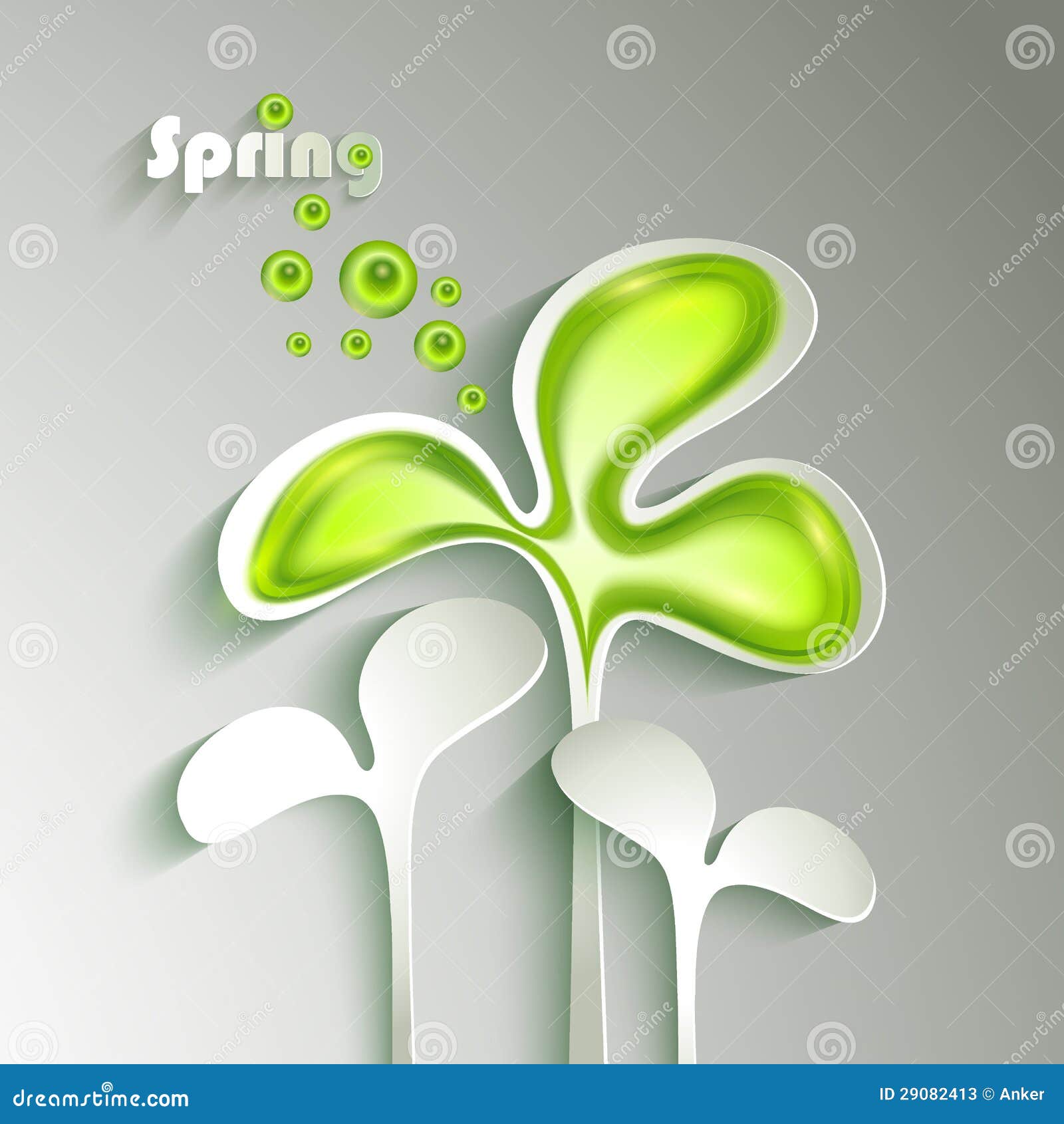 Abstract spring background stock illustration. Illustration of decor ...