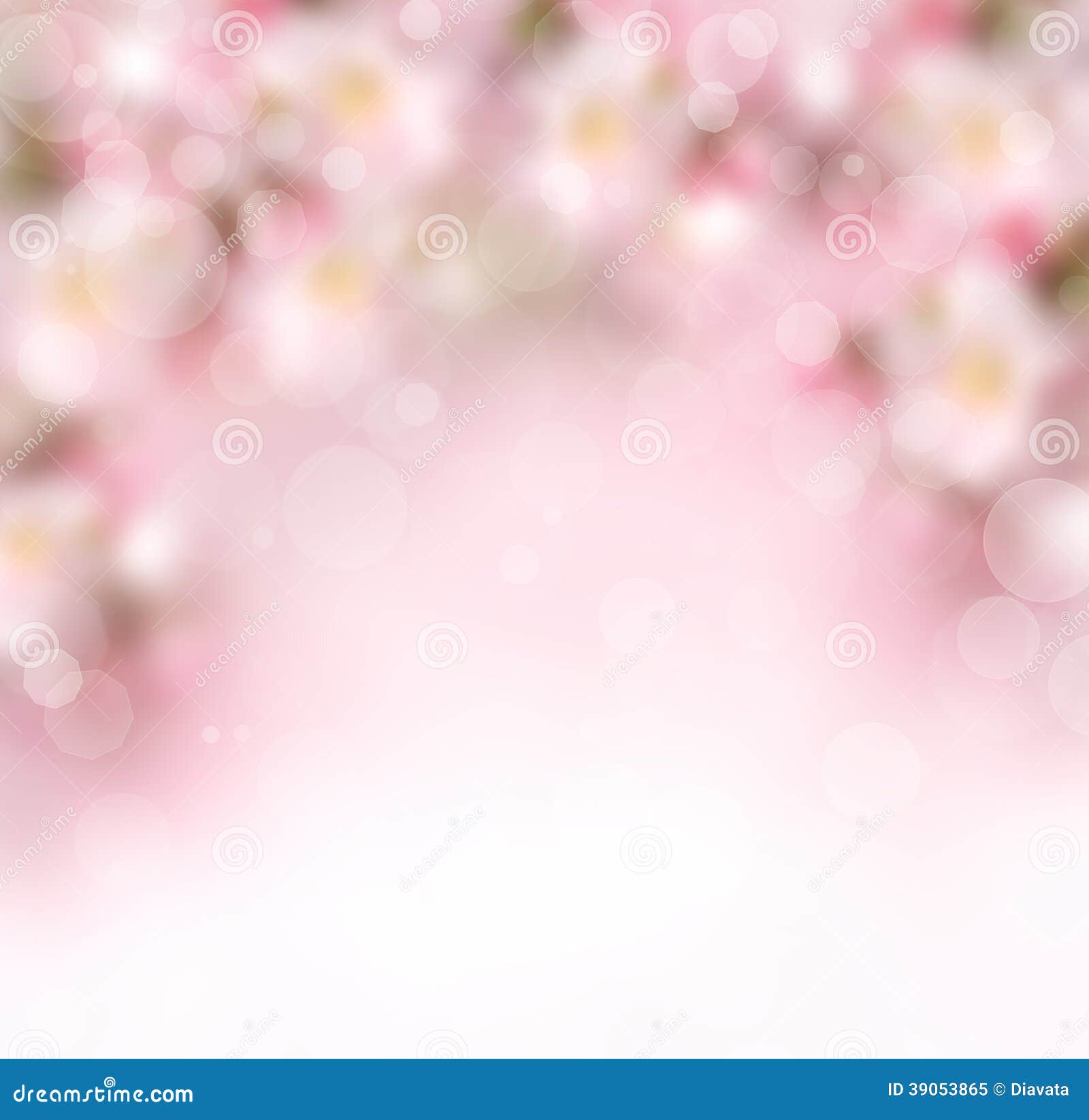 Abstract Spring Background With Flowers Stock Image - Image of ...