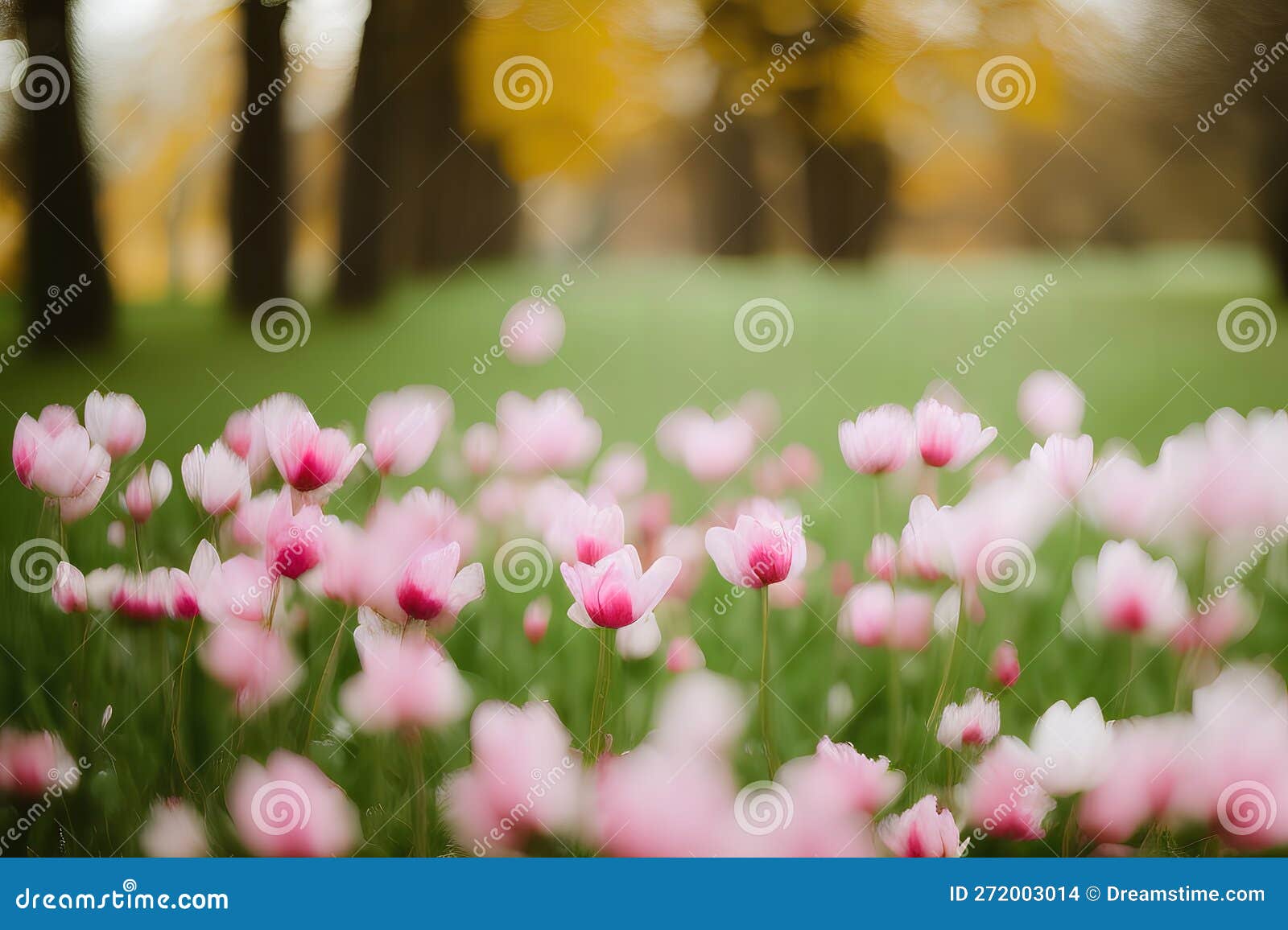 Abstract Spring Background or Summer Background, a Meadow at Sunset ...