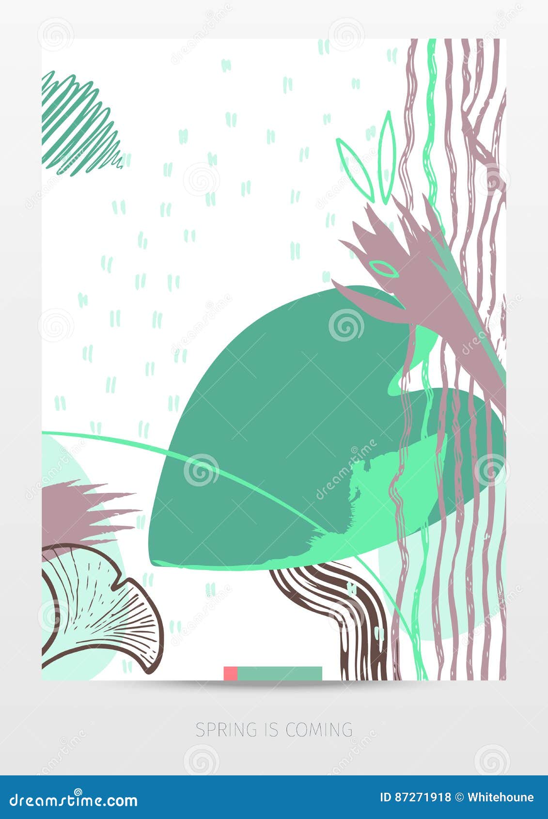 Abstract spring design stock vector. Illustration of life - 87271918