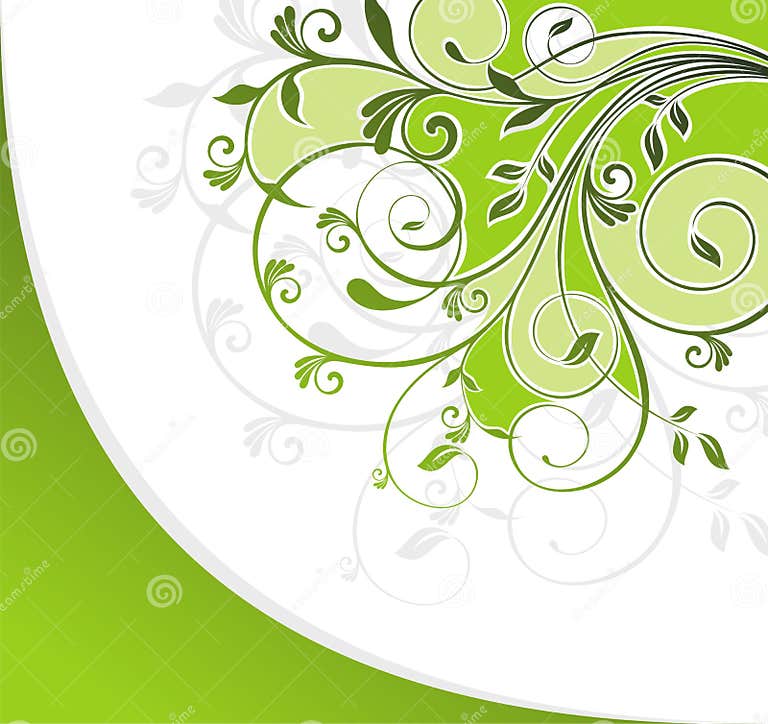 Abstract Spring Floral Background Stock Vector - Illustration of branch ...